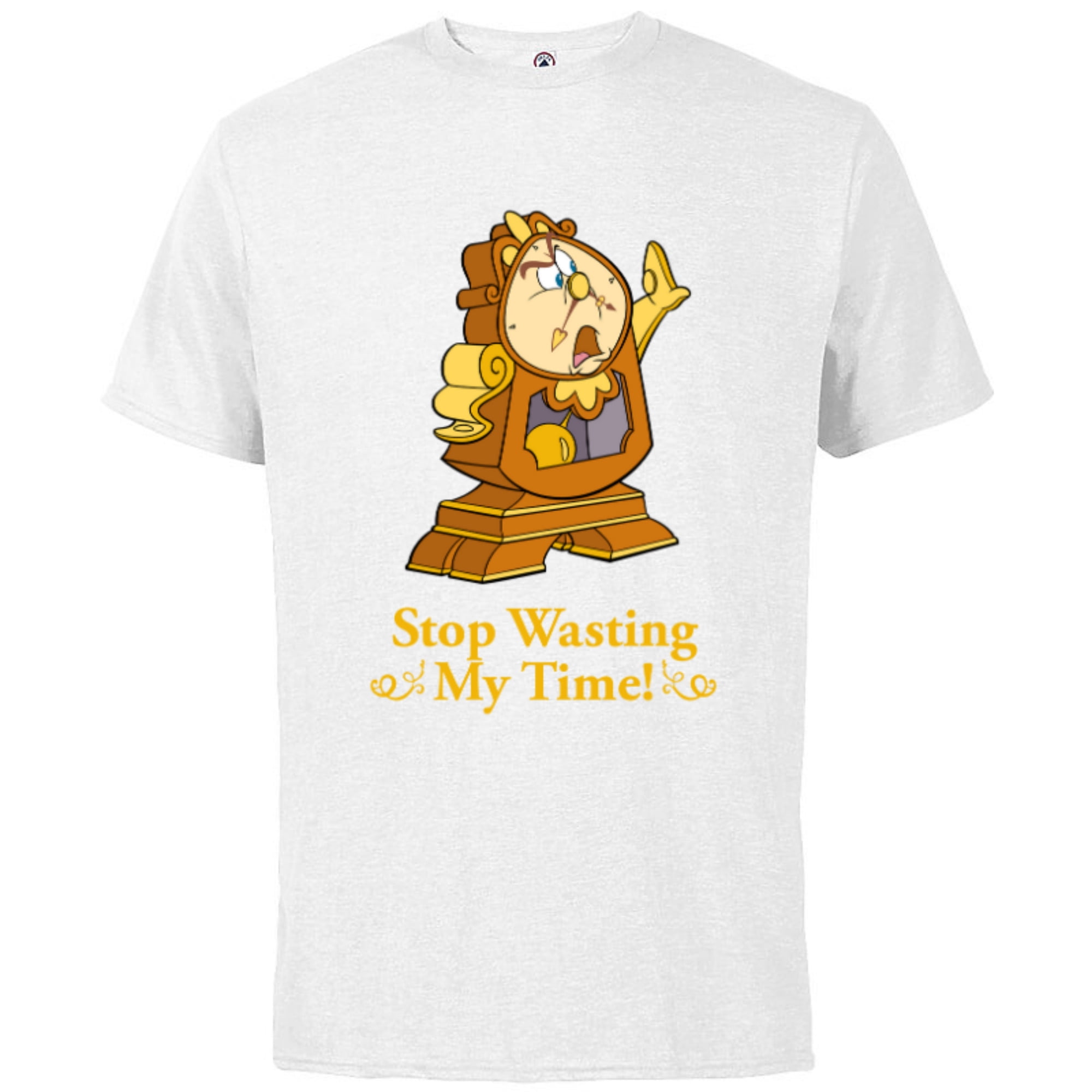Disney Beauty and the Beast Cogsworth Stop Wasting My Time - Short ...