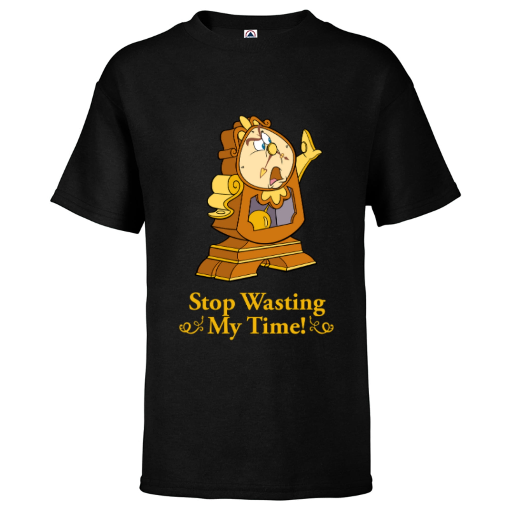 Disney Beauty and the Beast Cogsworth Stop Wasting My Time - Short ...