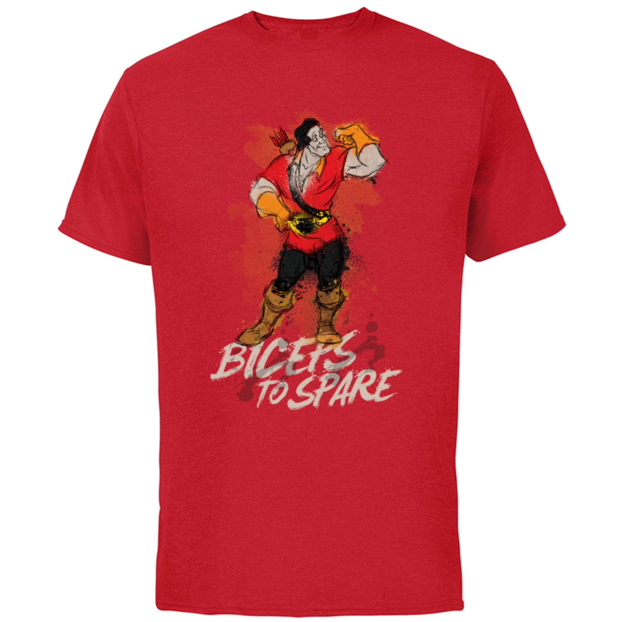 Disney Beauty and the Beast Gaston Biceps to Spare T-Shirt - Short ...