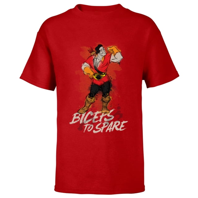 Disney Beauty and the Beast Gaston Biceps to Spare T-Shirt - Short ...