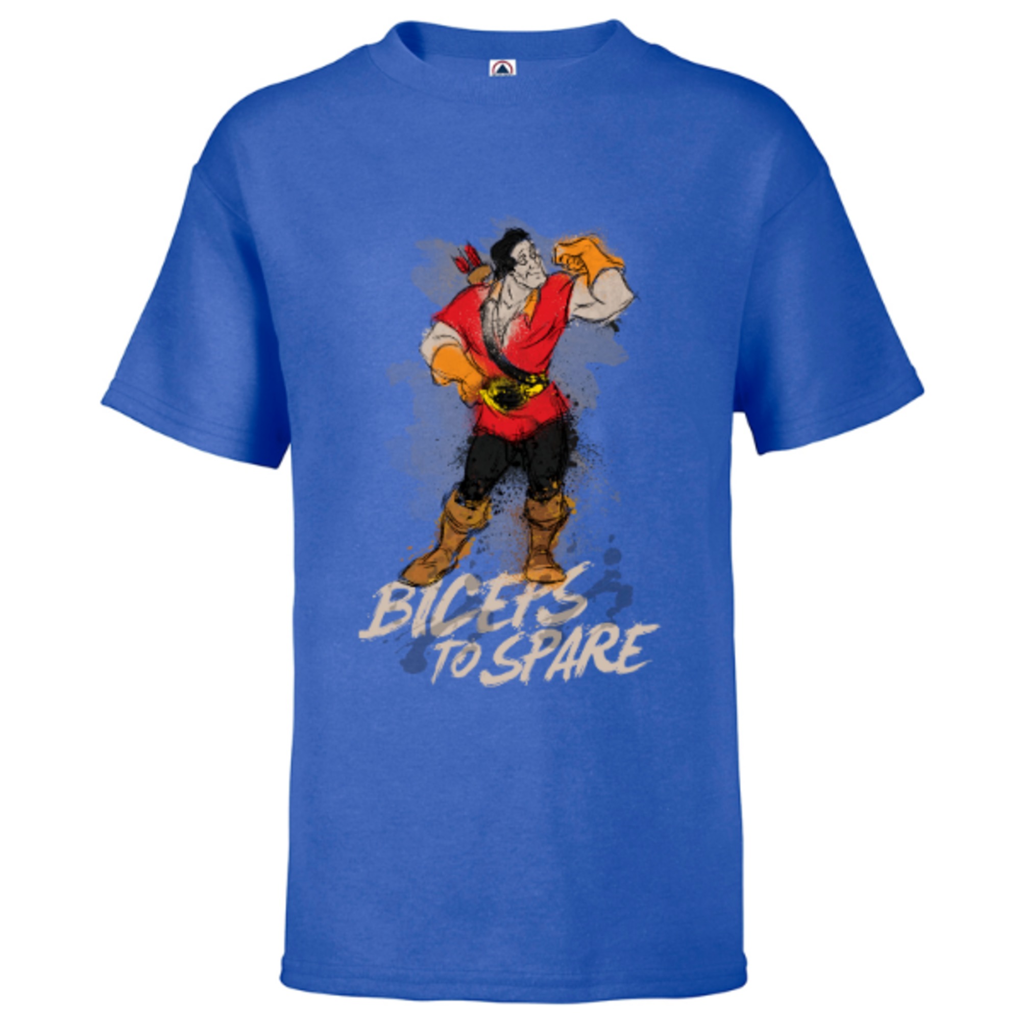 Disney Beauty and the Beast Gaston Biceps to Spare T-Shirt - Short ...