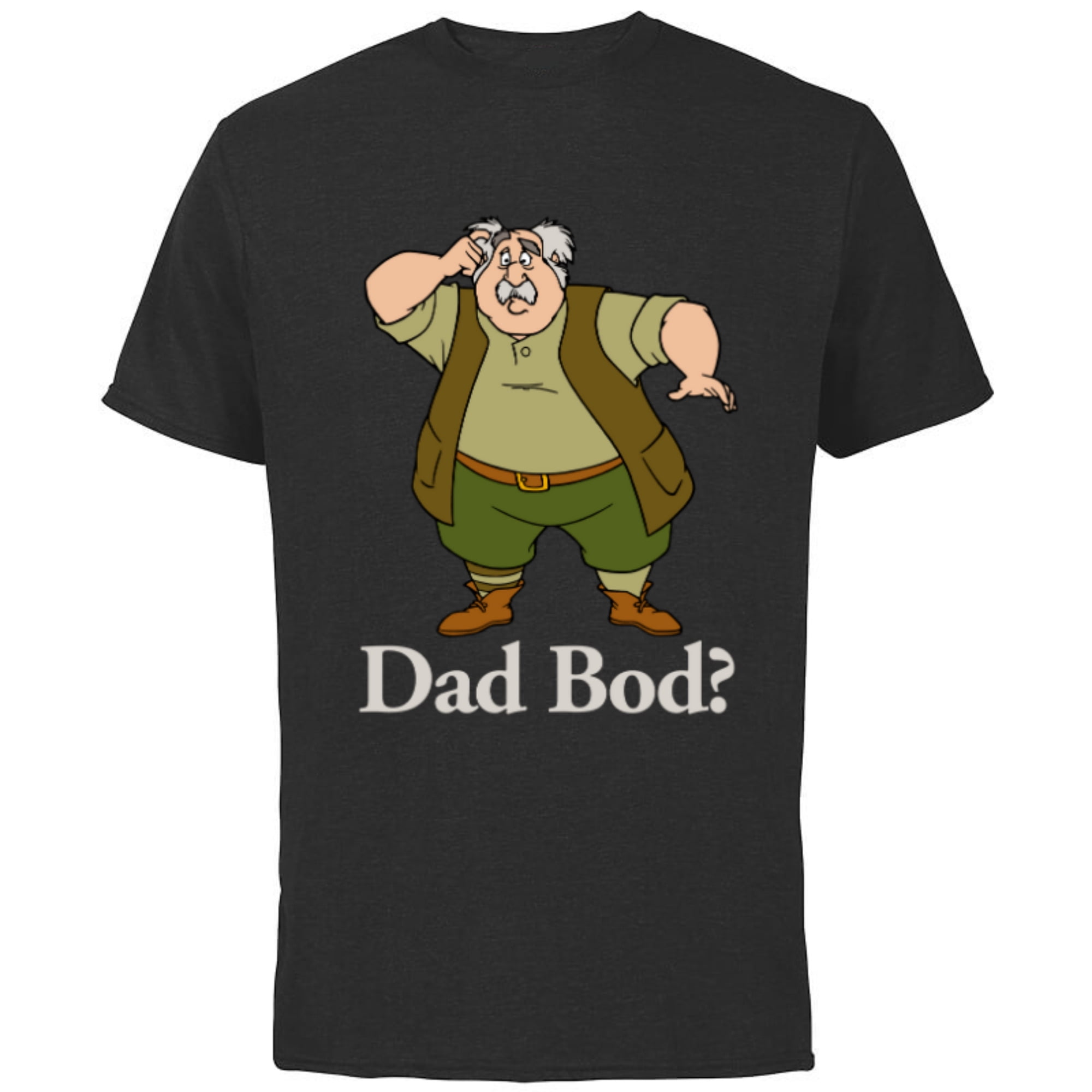 Disney Beauty and the Beast Maurice Dad Bod - Short Sleeve Cotton T ...