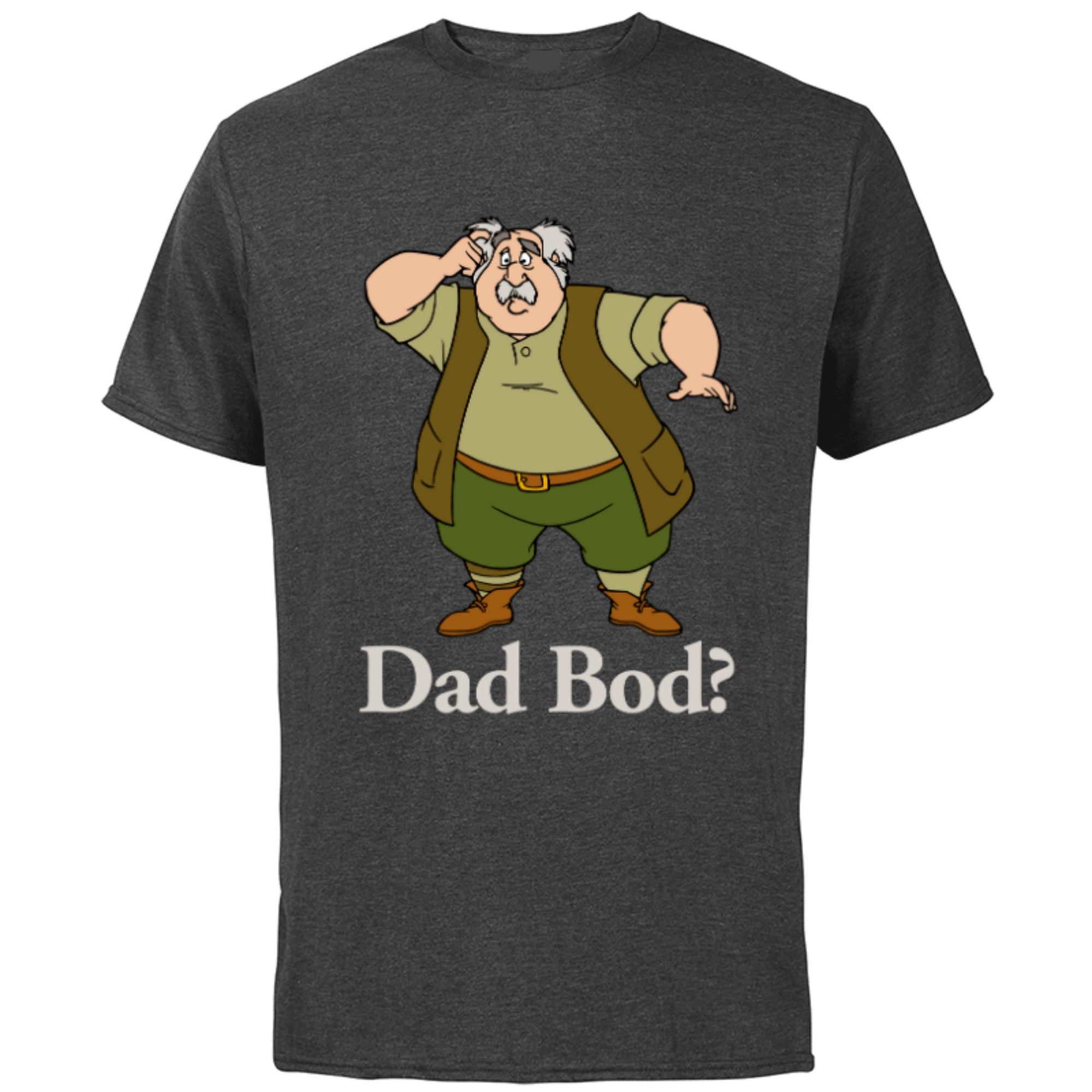 Disney Beauty and the Beast Maurice Dad Bod - Short Sleeve Cotton T ...
