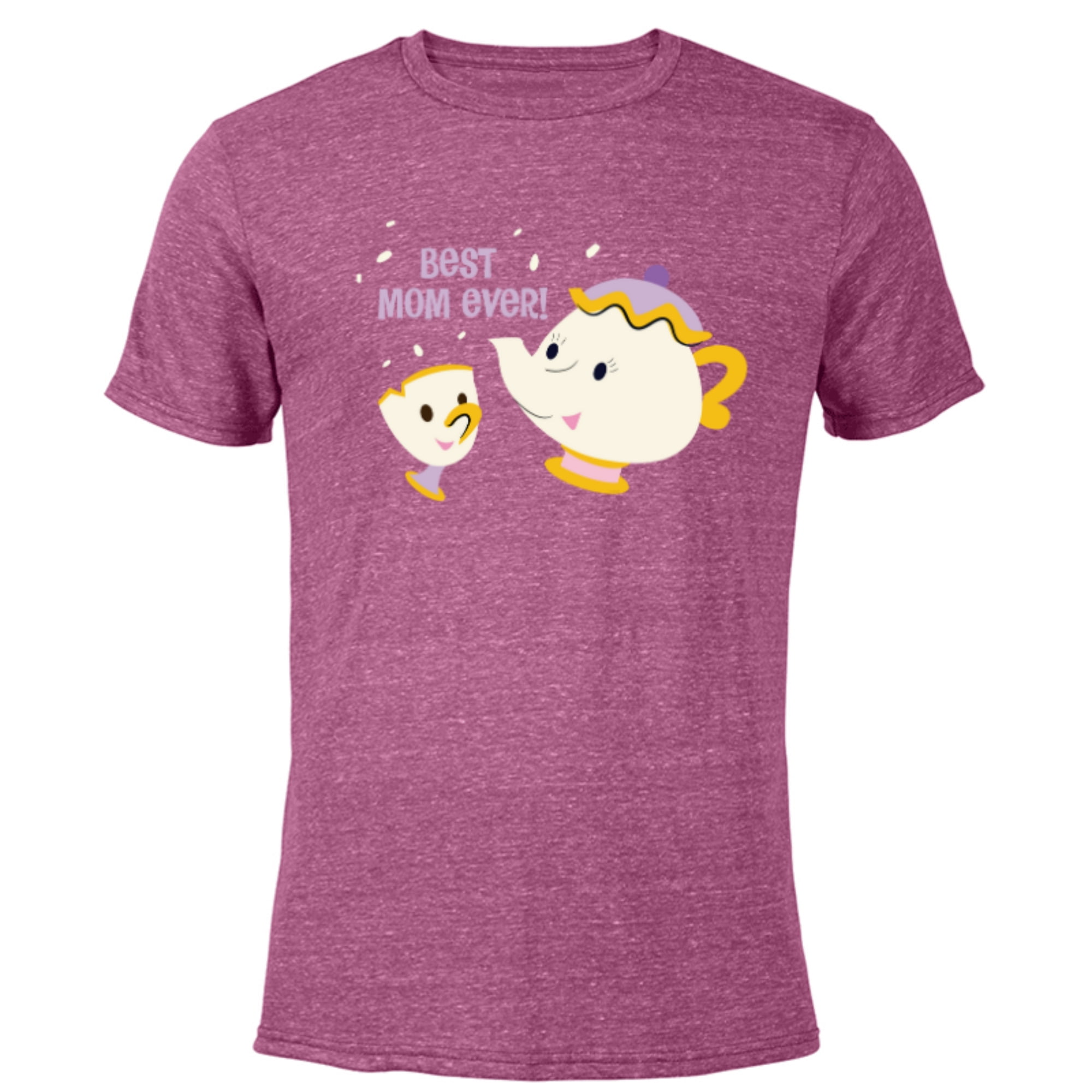 Disney Beauty and the Beast Mrs Potts and Chip Best Mom Ever - Short ...