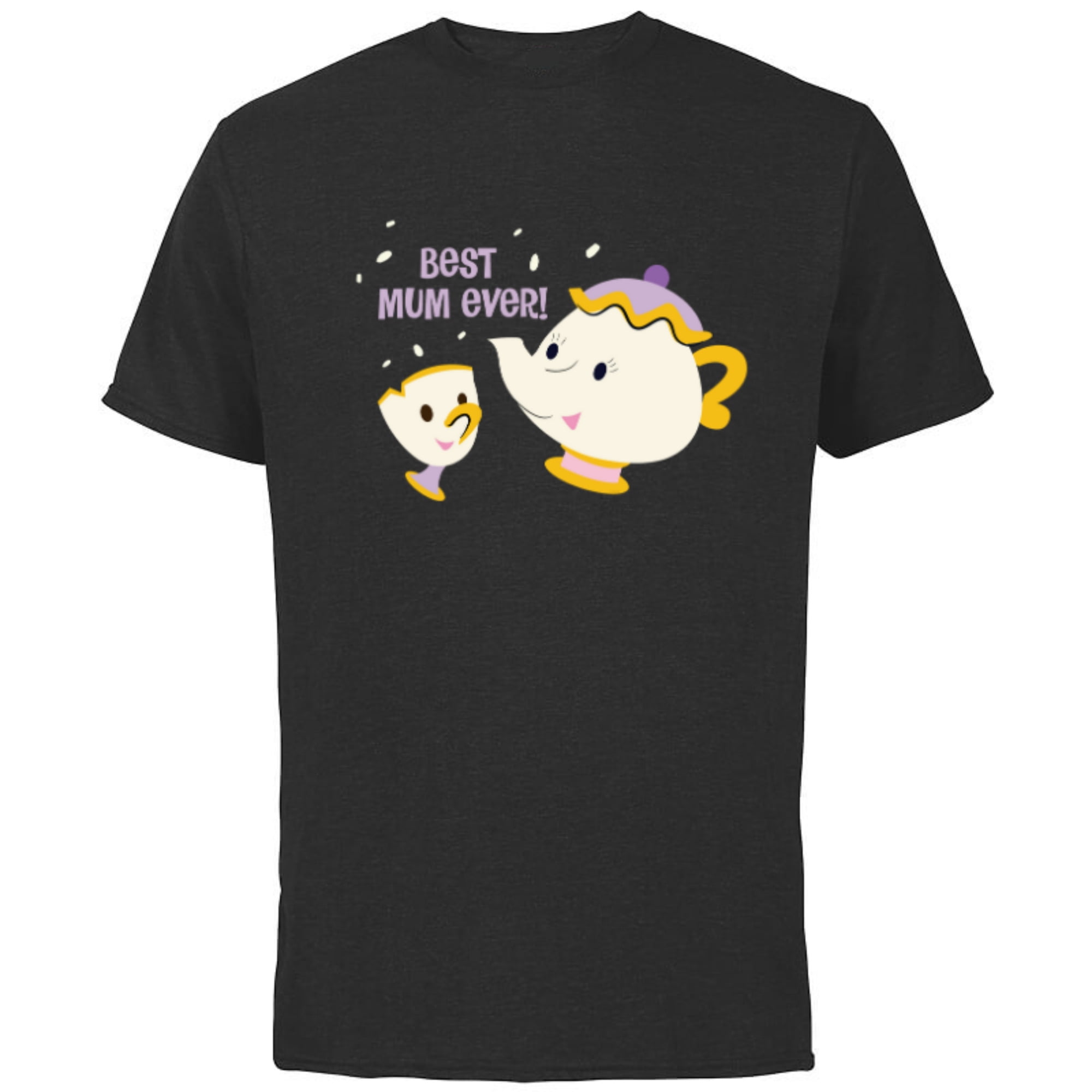 Disney Beauty and the Beast Mrs Potts and Chip Best Mum Ever - Short ...