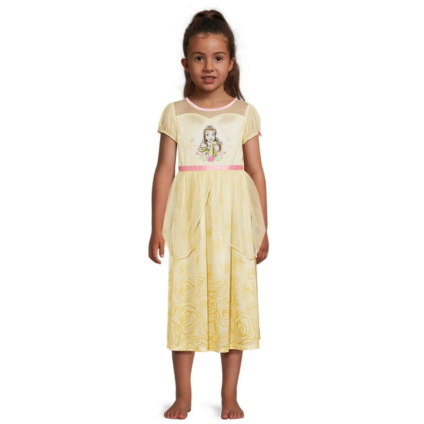 Disney Belle Girls Character Fantasy Gown, Sizes 4-12 - Walmart.com