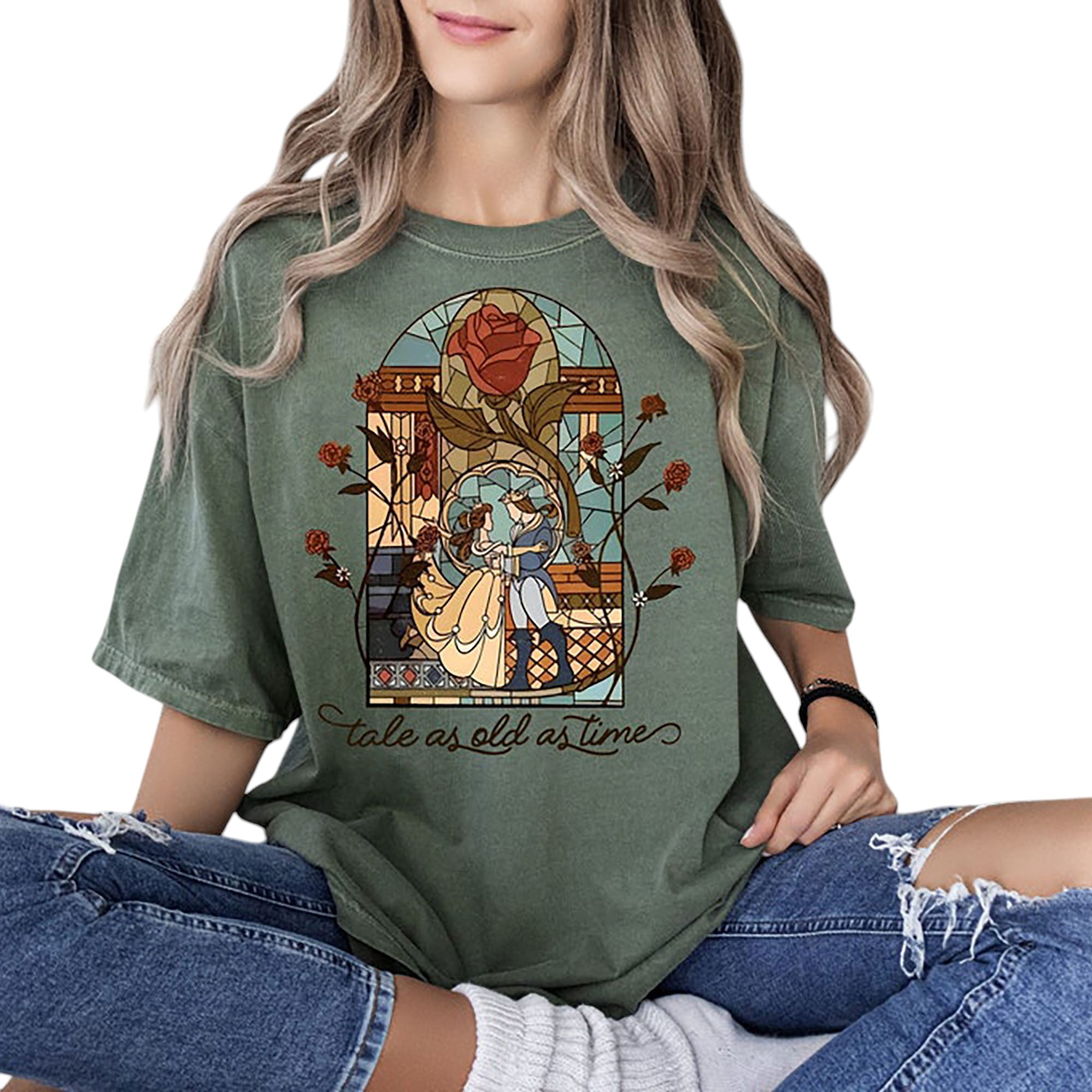 Disney Belle Tale As Old As Time Shirt, Beauty and The Beast Tee ...