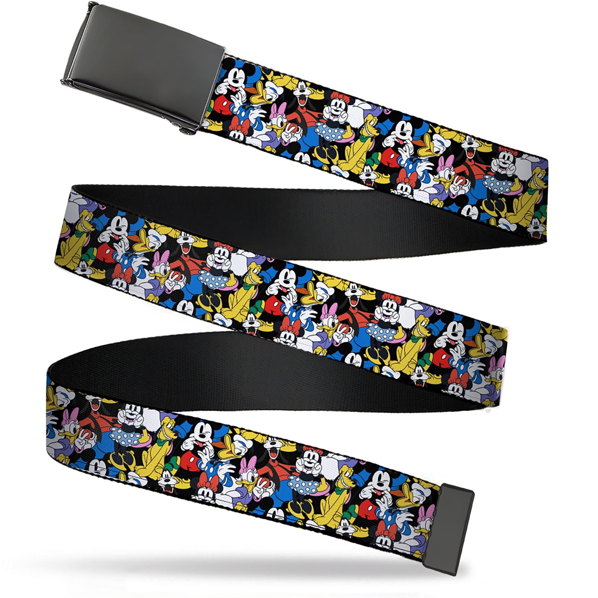 Disney Belt, Flip Web Belt Mickey and Friends Sensational 6 Poses ...