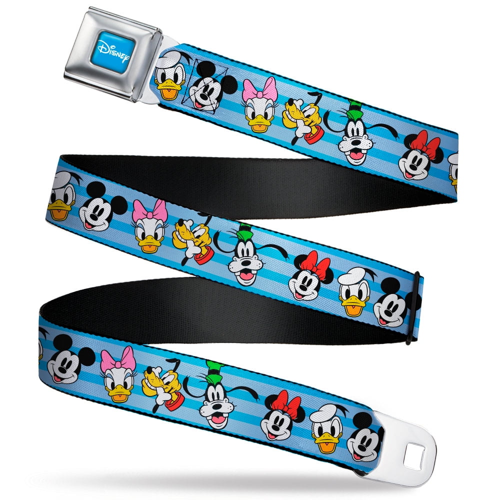 Disney Belt, Seatbelt Buckle Belt, Disney The Sensational Six Smiling ...