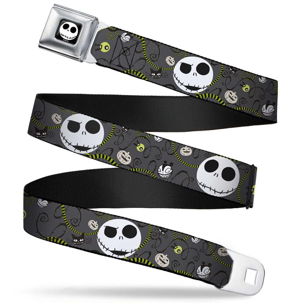Disney Belt, Seatbelt Buckle Belt, Nightmare Before Christmas Jack ...