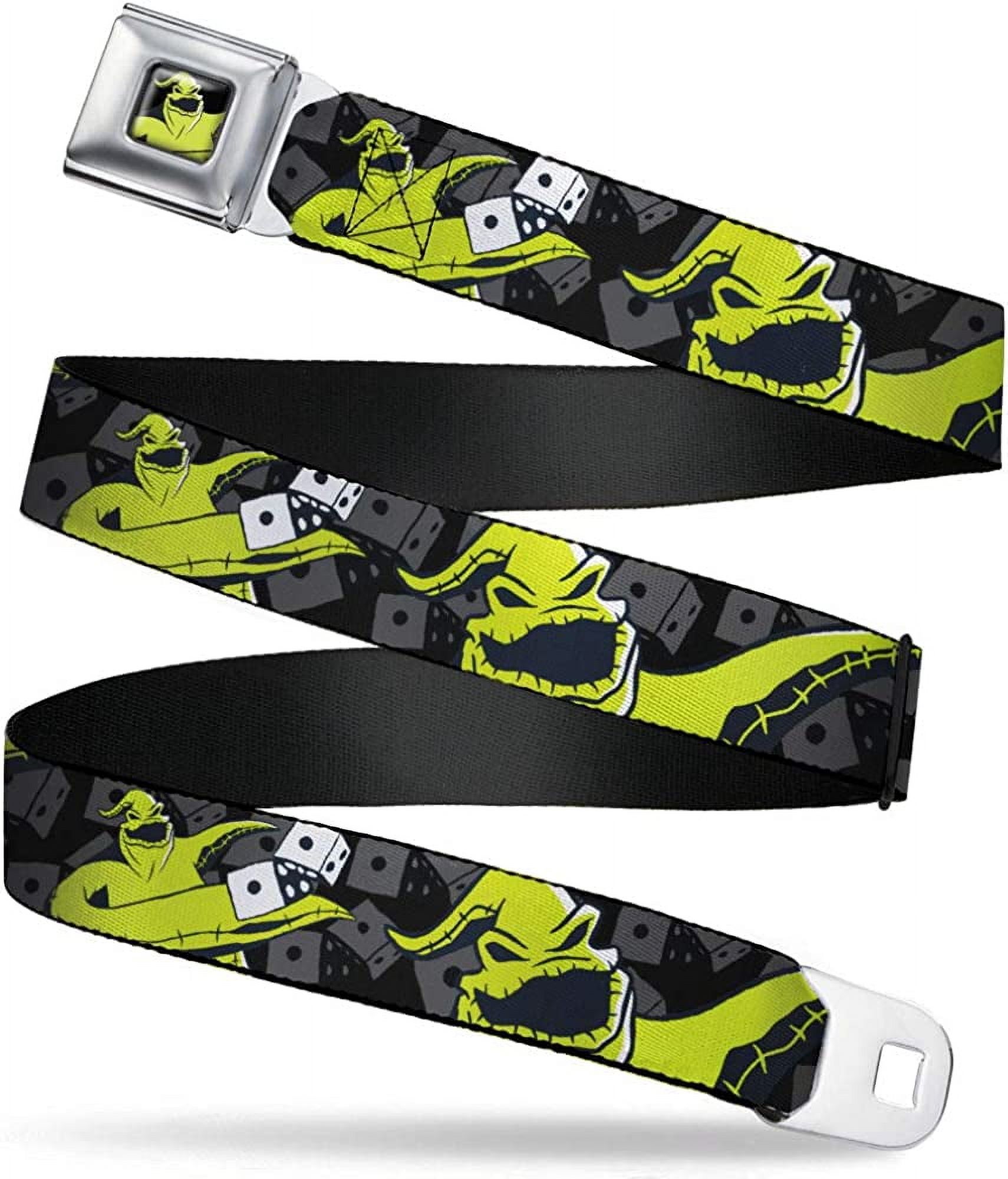 Disney Belt, Seatbelt Buckle Belt, Oogie Boogie Rolling Dice Pose Dice ...