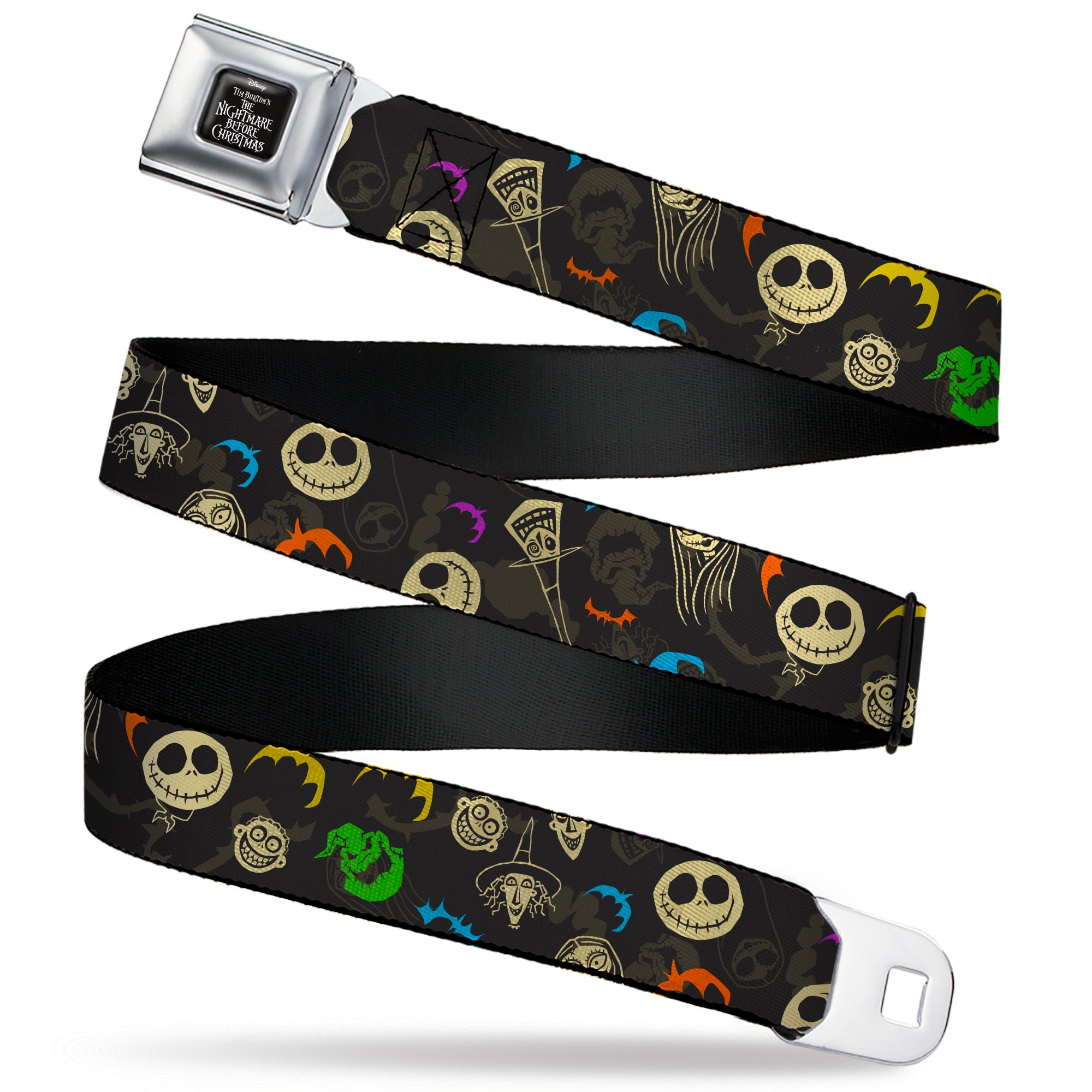 Disney Belt, Seatbelt Buckle Belt, The Nightmare Before Christmas ...