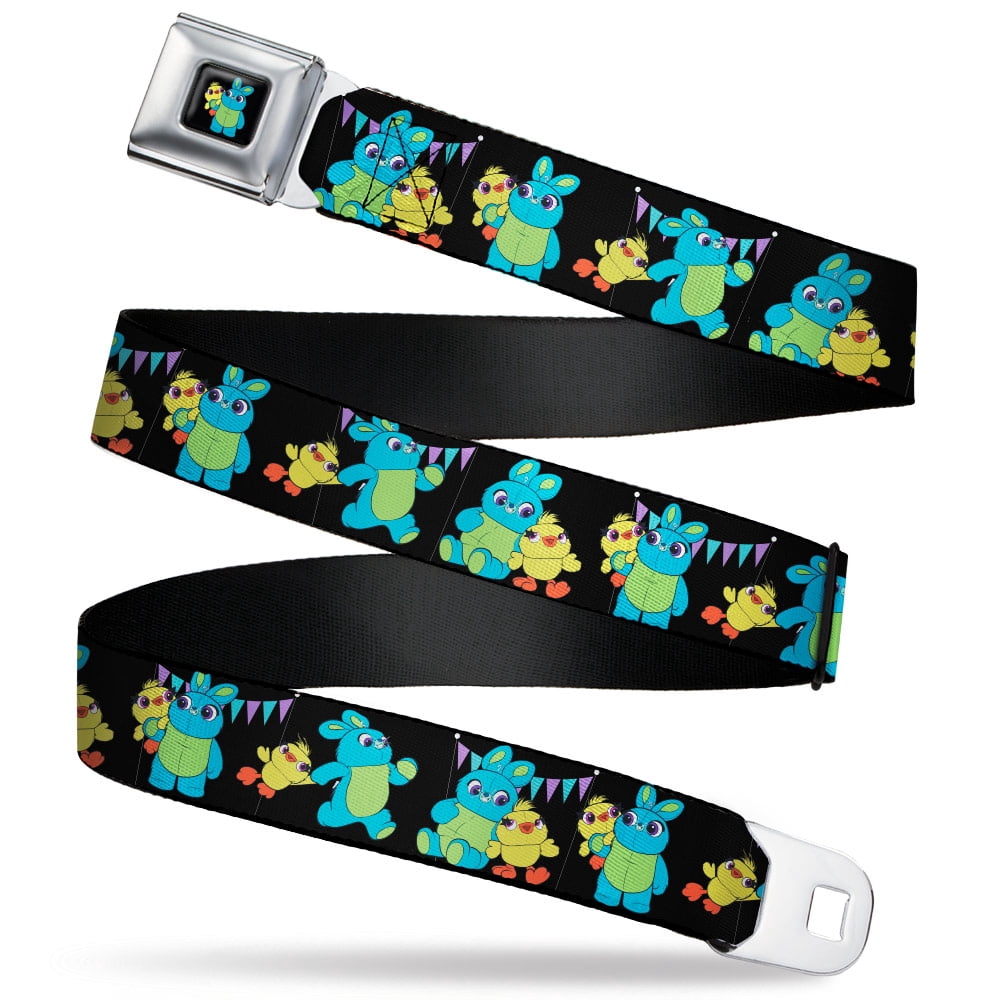 Disney Belt, Seatbelt Buckle Belt, Toy Story Ducky and Bunny Poses ...
