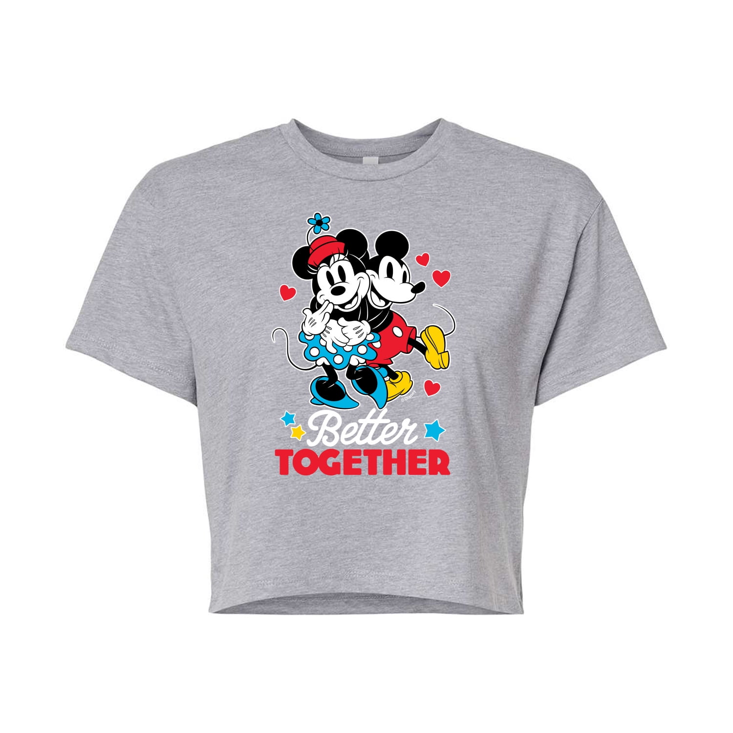 Disney - Better Together - Cropped Tee - Walmart.com