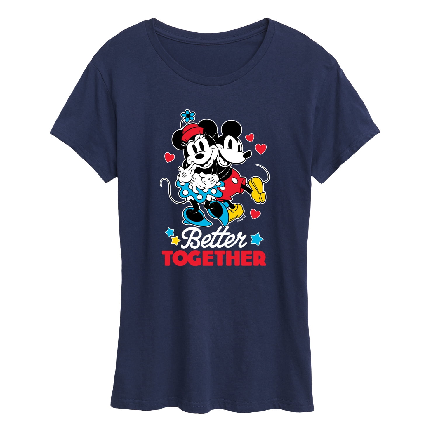 Disney - Better Together - Women's Short Sleeve Graphic T-Shirt ...