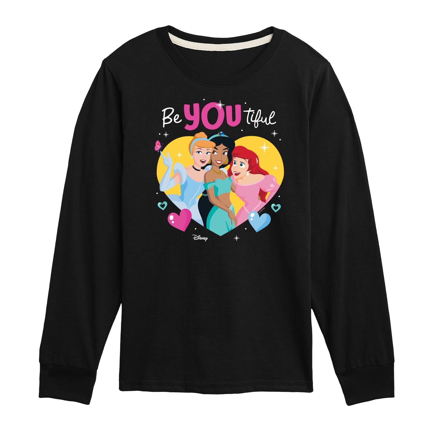 Disney - Beyoutiful - Toddler And Youth Long Sleeve Graphic T-Shirt ...