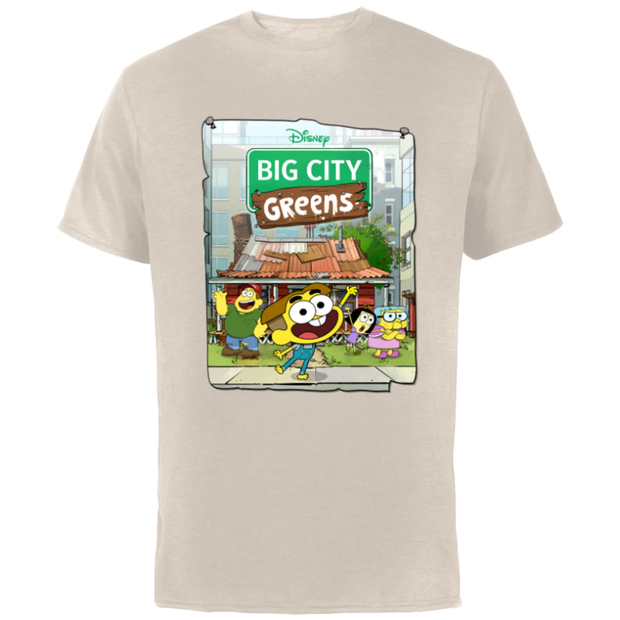 Disney Big City Greens Poster Cricket and Family - Short Sleeve Cotton ...