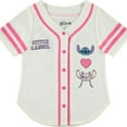 Disney Big Girls Lilo & Stitch and Angel Baseball Jersey-Classic Mesh ...