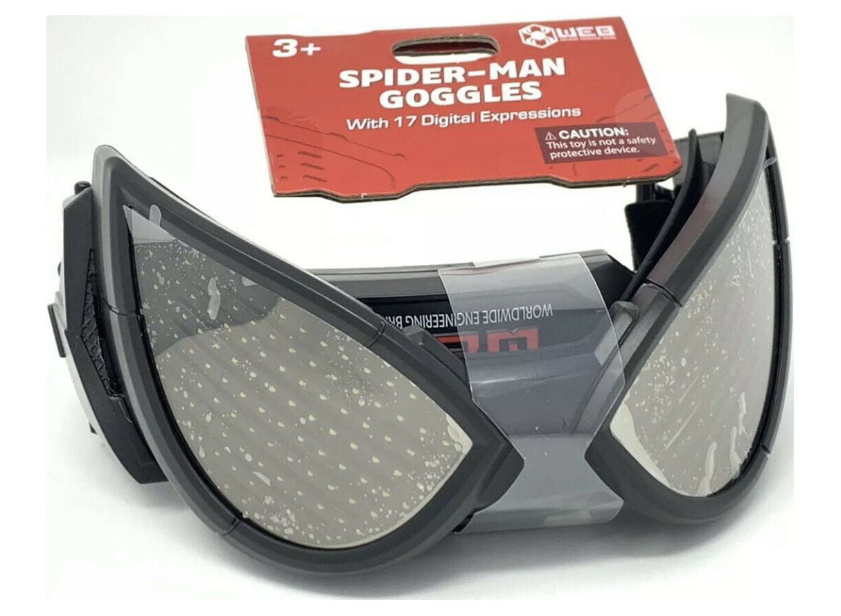 Disney Marvel Avengers Spiderman Light Up Goggles with 17 Digital ...