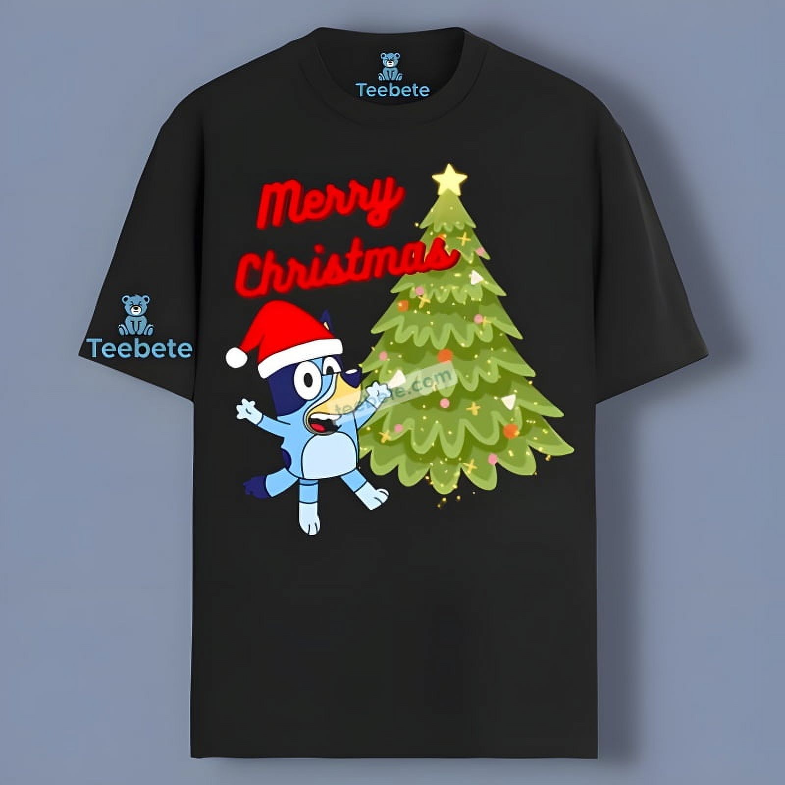 Disney Bluey Christmas Tree Shirt Cotton - Walmart.com