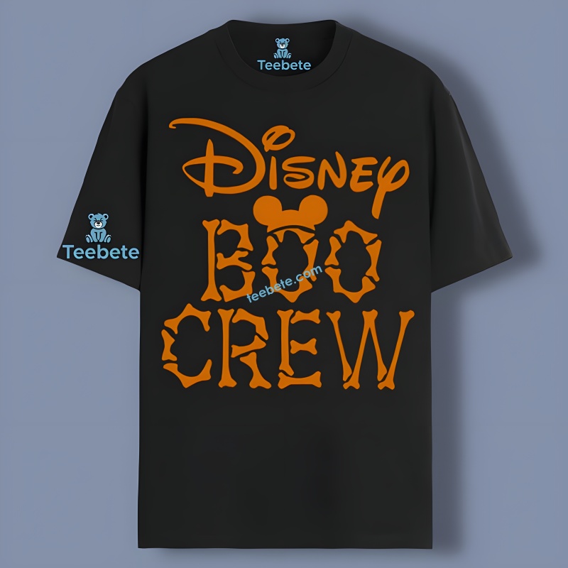 Disney Boo Crew Mickey Mouse Halloween Shirt Vintage - Walmart.com