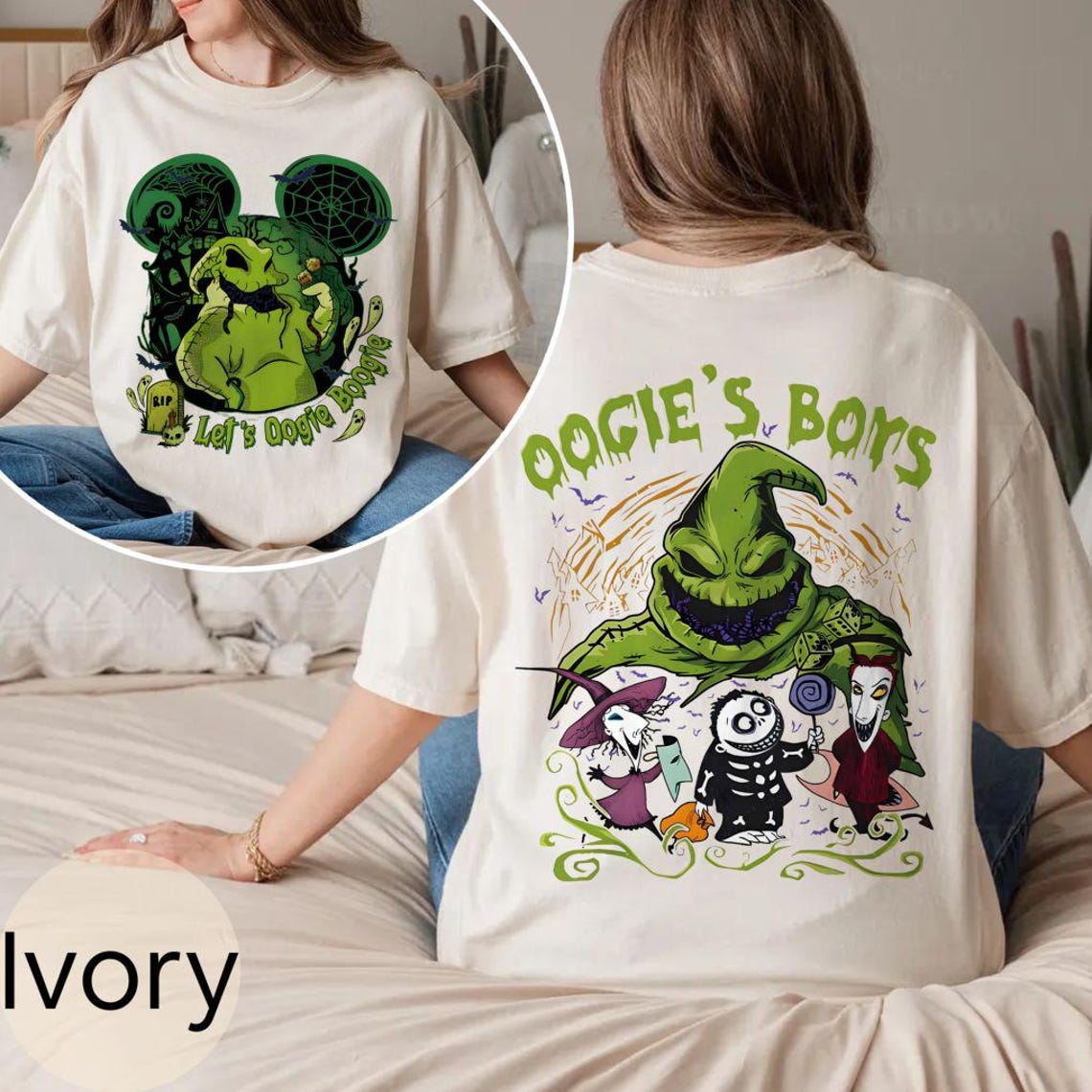 Disney Boogie Man Shirt, Halloween Boogie T-Shirt, The Nightmare Before ...