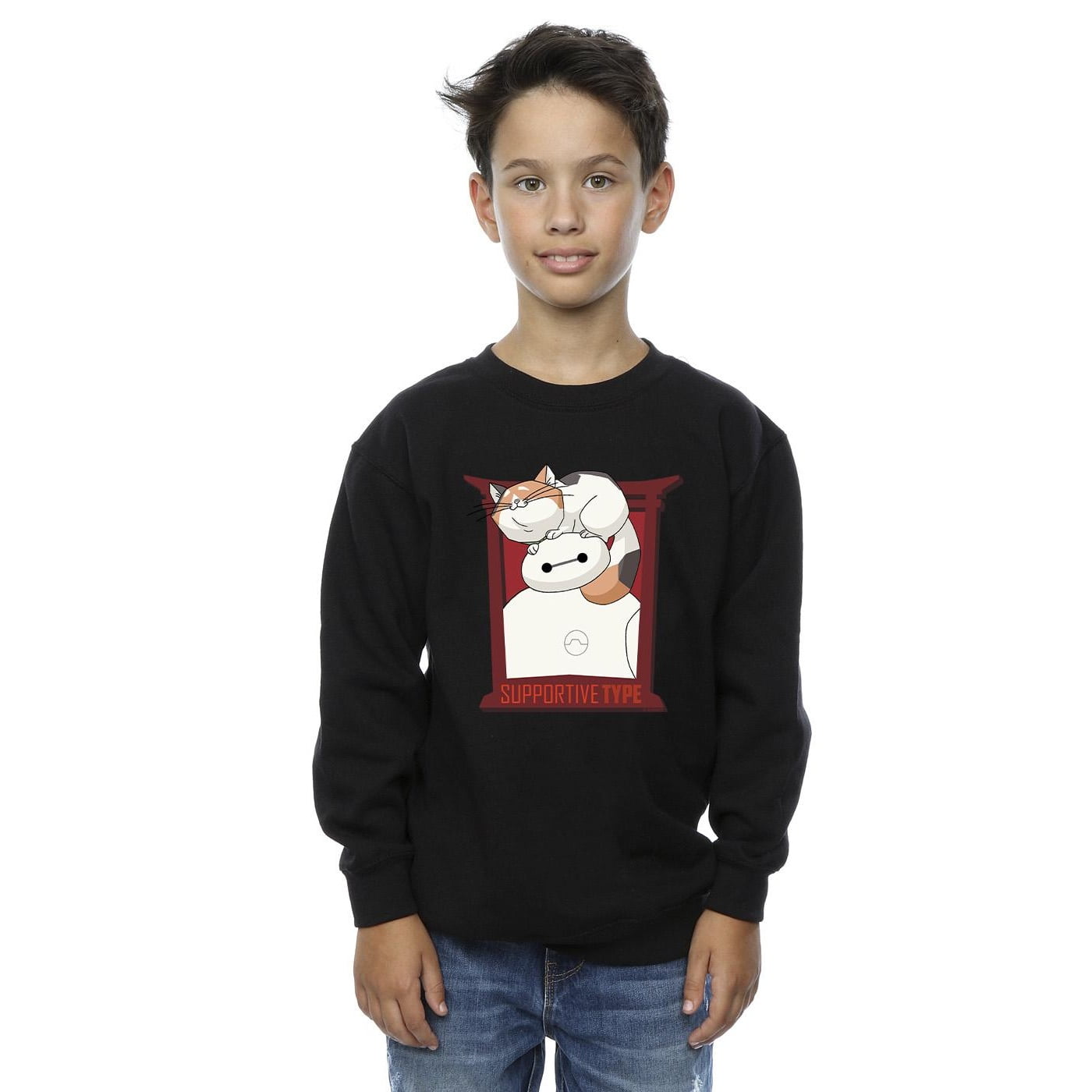 Disney Boys Big Hero 6 Baymax Frame Support Sweatshirt - Walmart.com