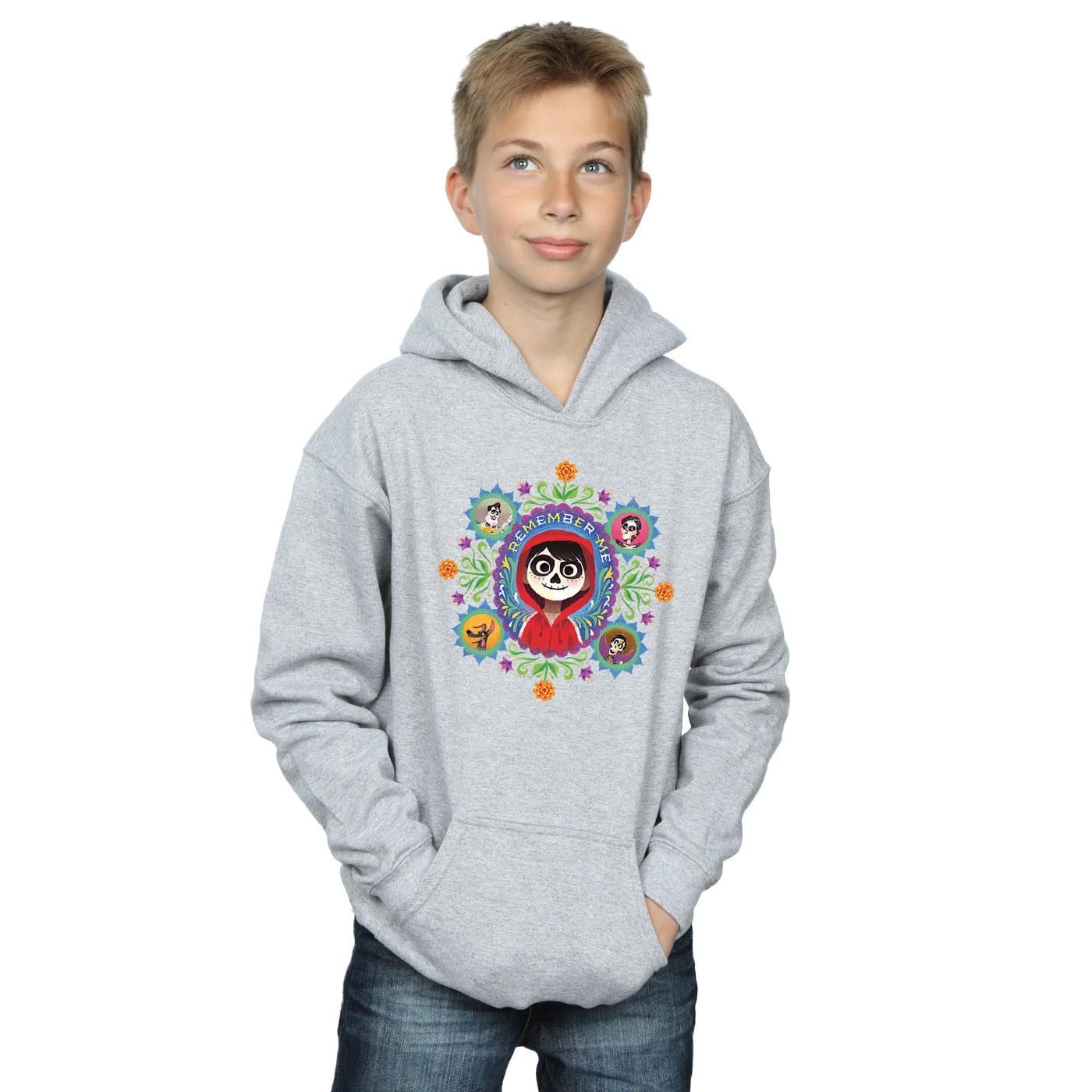 Disney Boys Coco Remember Me Hoodie - Walmart.com