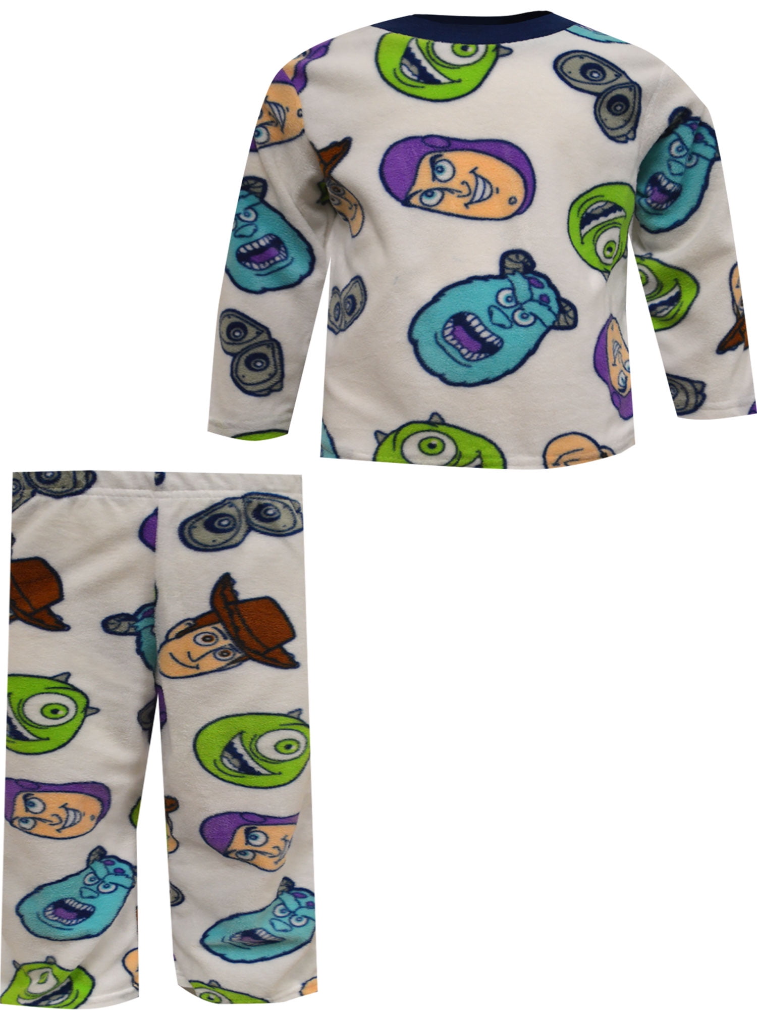 Disney Boys Disney Pixar Character Favorites Fleece Pajamas (6 ...