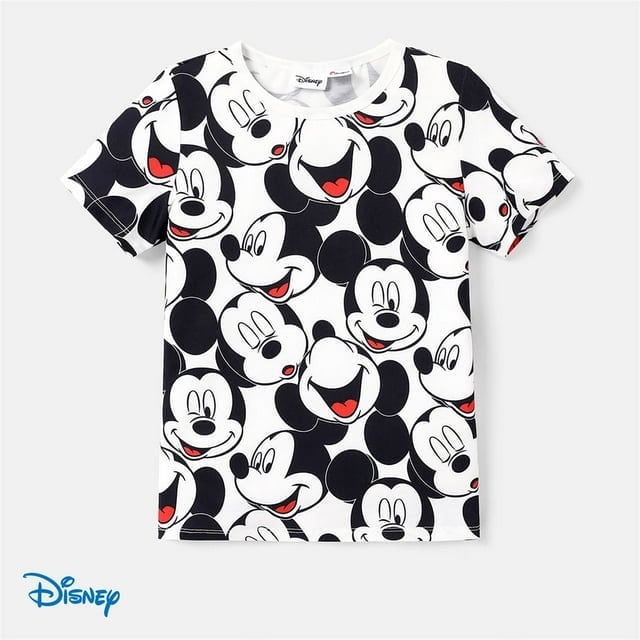 Disney Boys Graphic Tee Micky Mouse Short Sleeves T-Shirt Top Summer ...