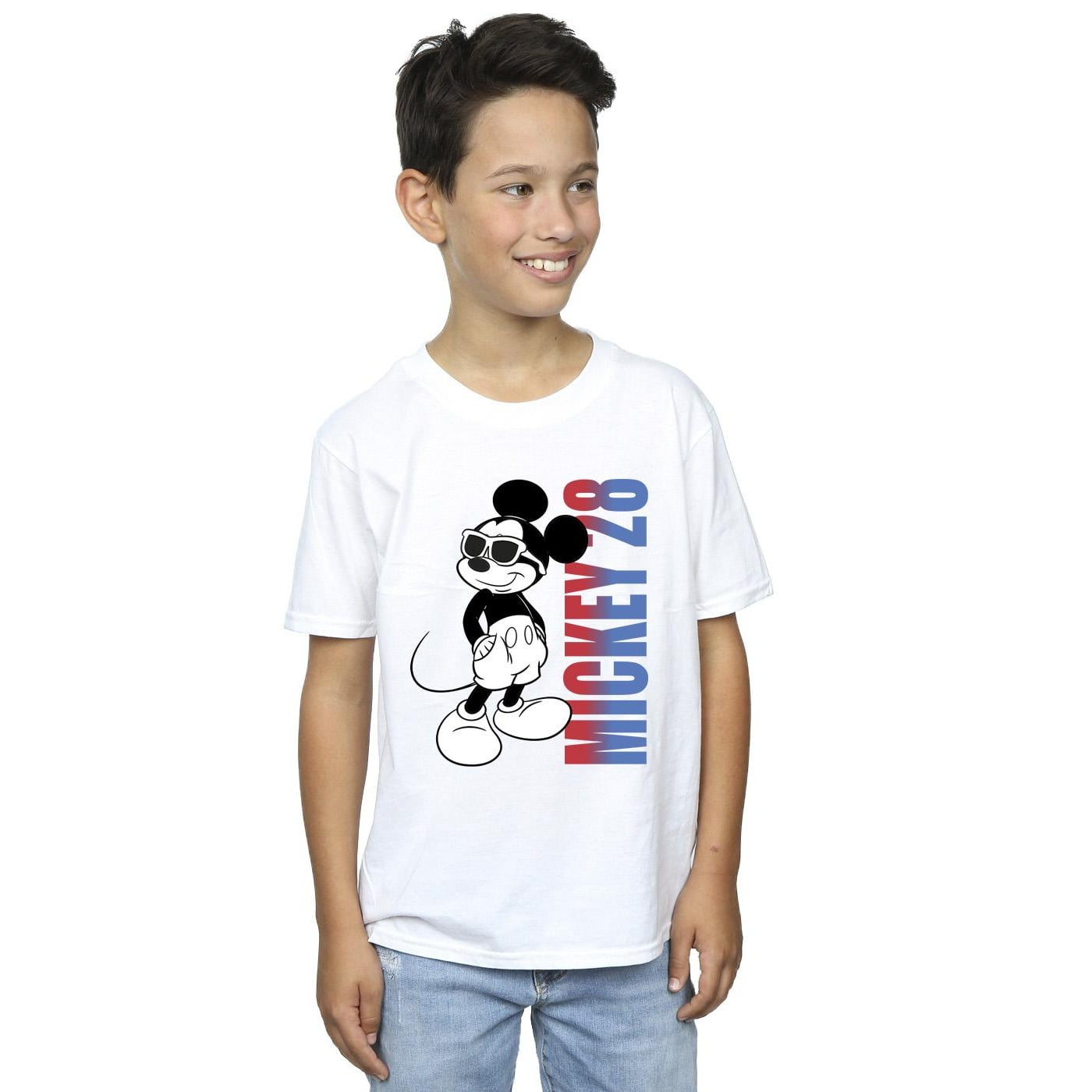 Disney Boys Mickey Mouse Gradient T-Shirt - Walmart.com