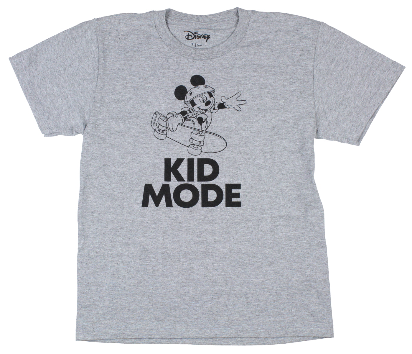 Disney Boys' Mickey Mouse Kid Mode Skateboarding Graphic T-Shirt ...