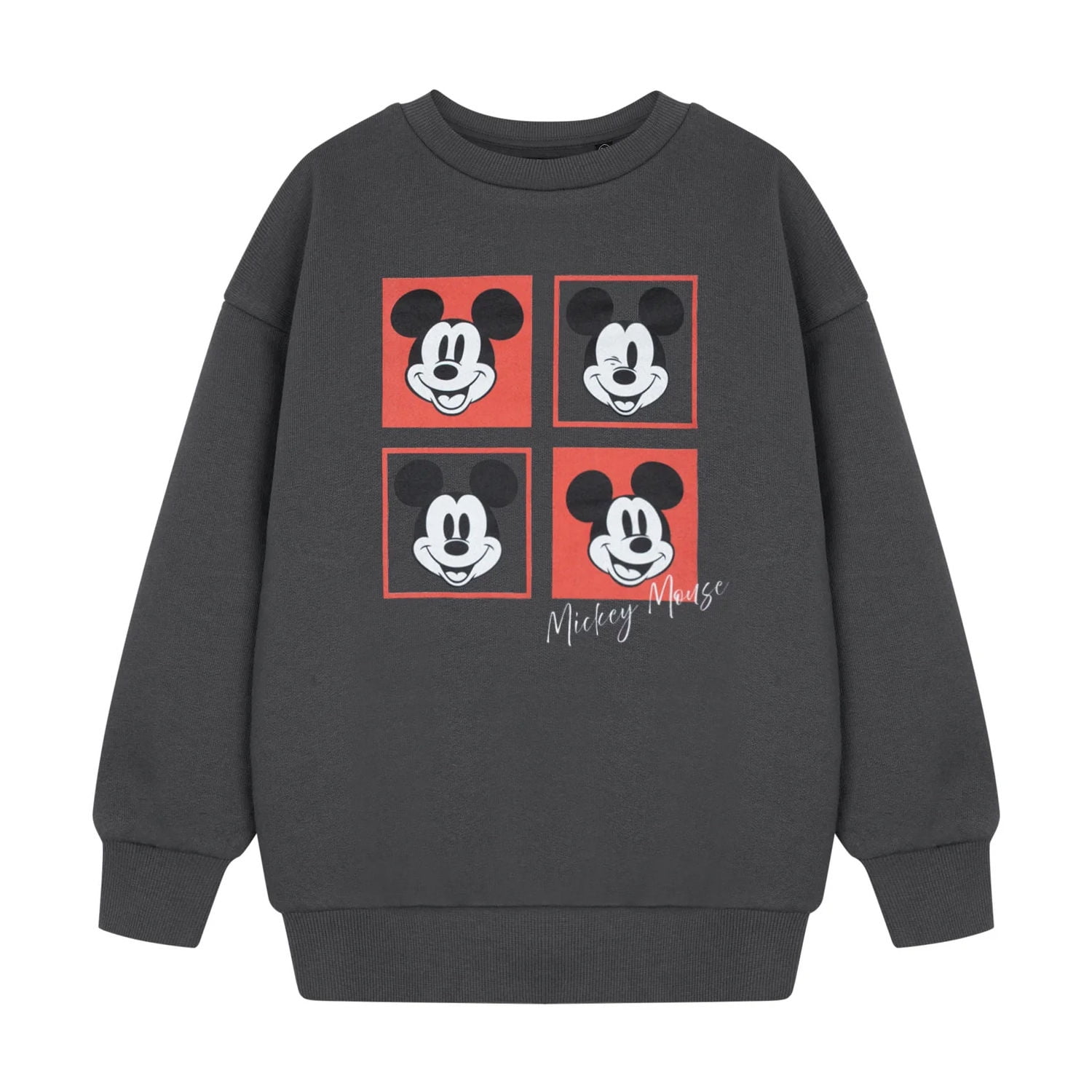 Disney Boys Mickey Mouse Square Sweatshirt - Walmart.com