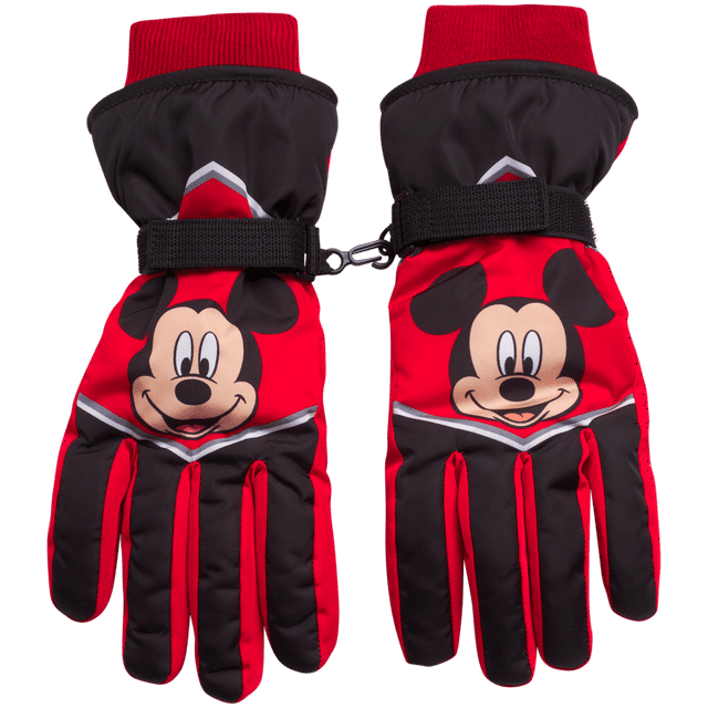 Disney Boys' Ski Gloves - Lightning McQueen and Mickey Mouse Ski Gloves ...