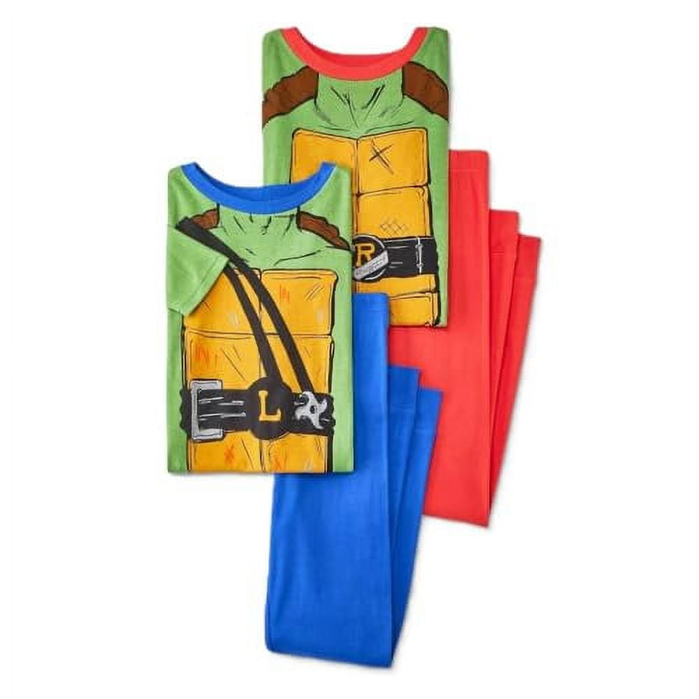 Teenage Mutant Ninja Turtles Toddler Boy's 4-Pc. Costume Pajama Set ...