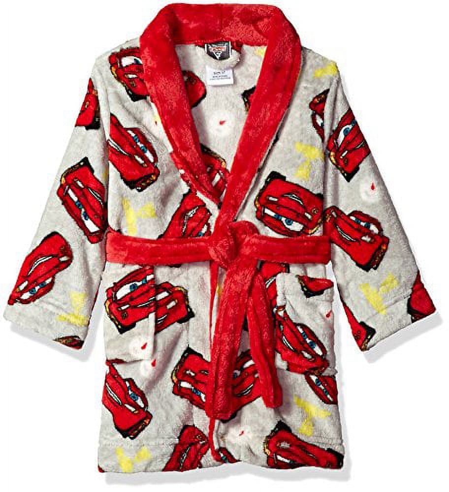 Disney Boys' Toddler Cars Robe, Gray, 4T - Walmart.com