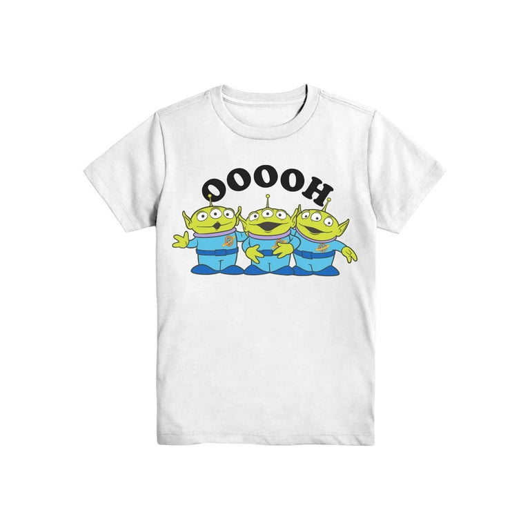 Disney Boys Toy Story Aliens, Crew Neck, Short Sleeve Disney Boys Toy Story Aliens, Crew Neck, Short Sleeve