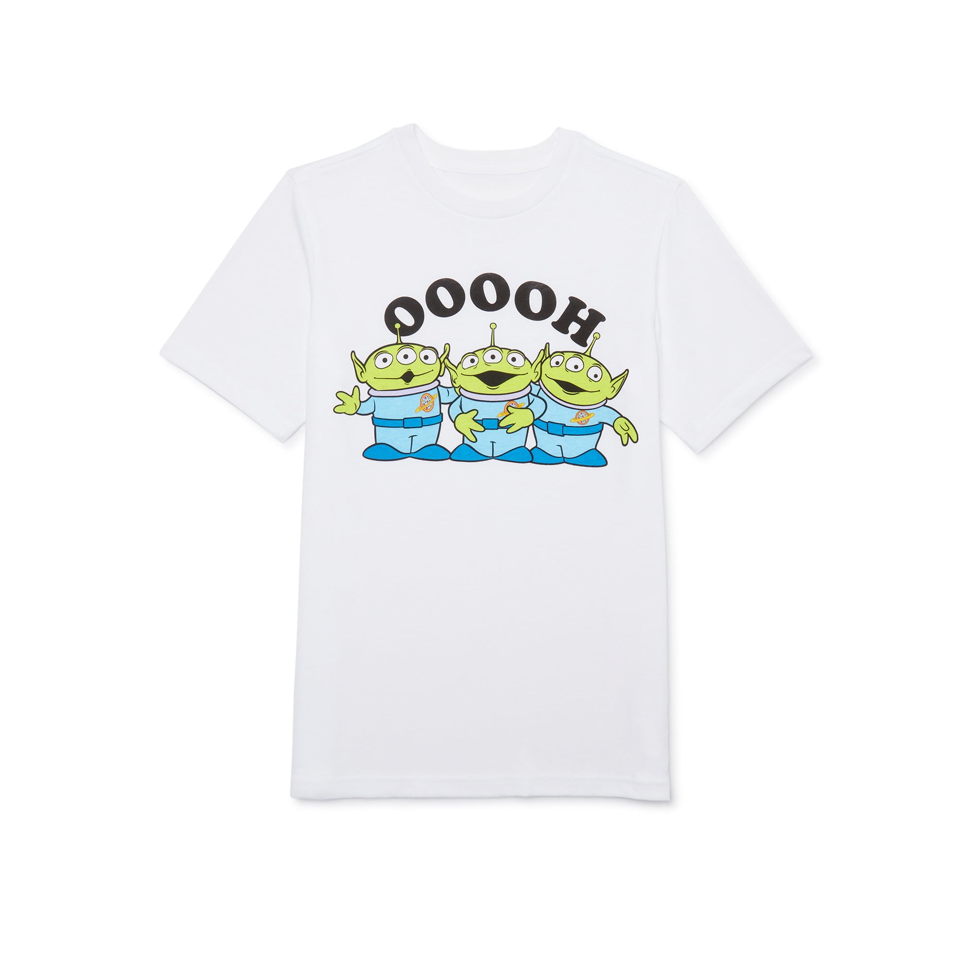 Disney Boys Toy Story Aliens, Crew Neck, Short Sleeve, Graphic T-Shirt ...