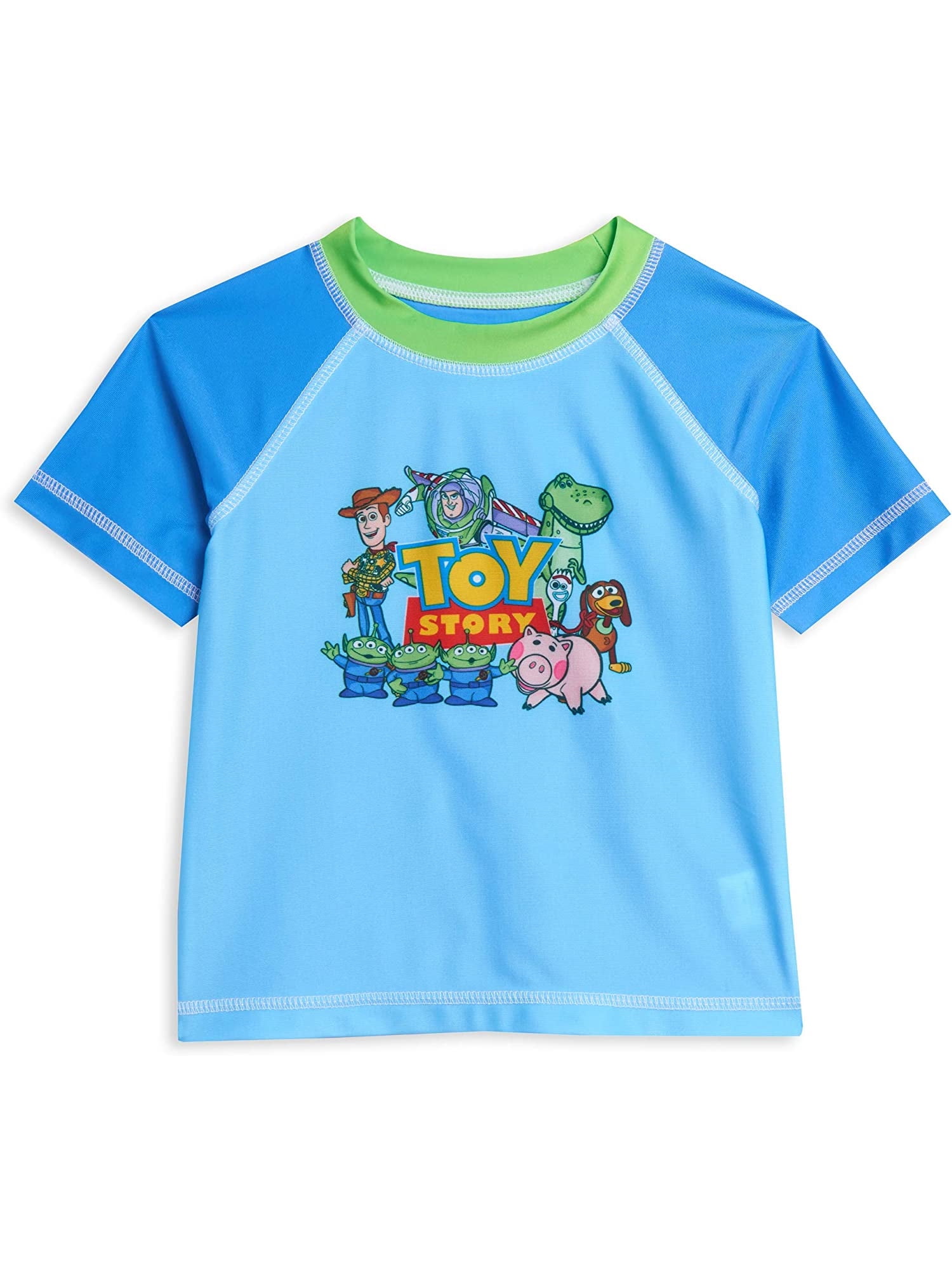 Disney Boys' Toy Story Rash Guard (Toddler Boys) - Walmart.com