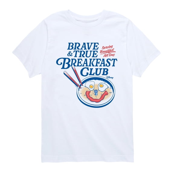 Disney - Brave And True Breakfast Club - Youth Boys Short Sleeve ...