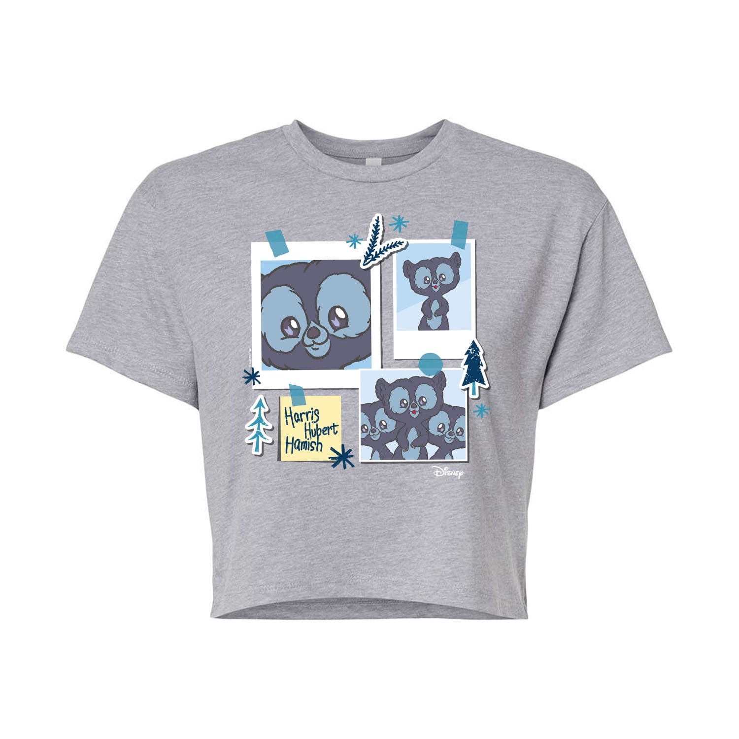 Disney Brave - Harris, Hubbert & Hamish - Juniors Cropped Cotton Blend ...