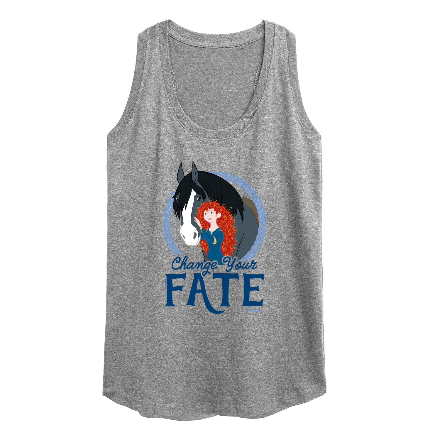 Disney Brave - Merida & Angus Change Your Fate - Women's Racerback Tank ...