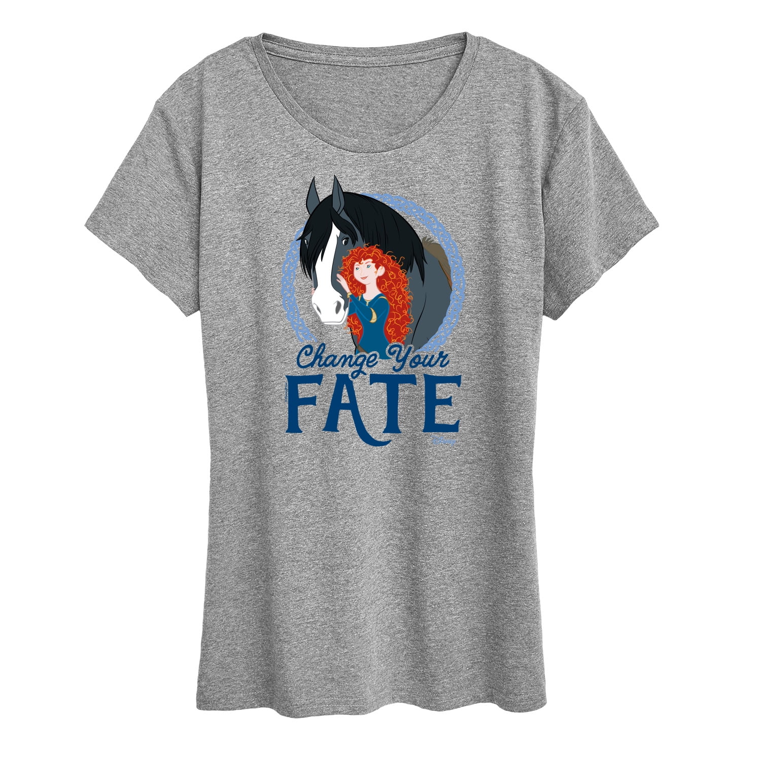 Disney Brave - Merida & Angus Change Your Fate - Women's Short Sleeve ...
