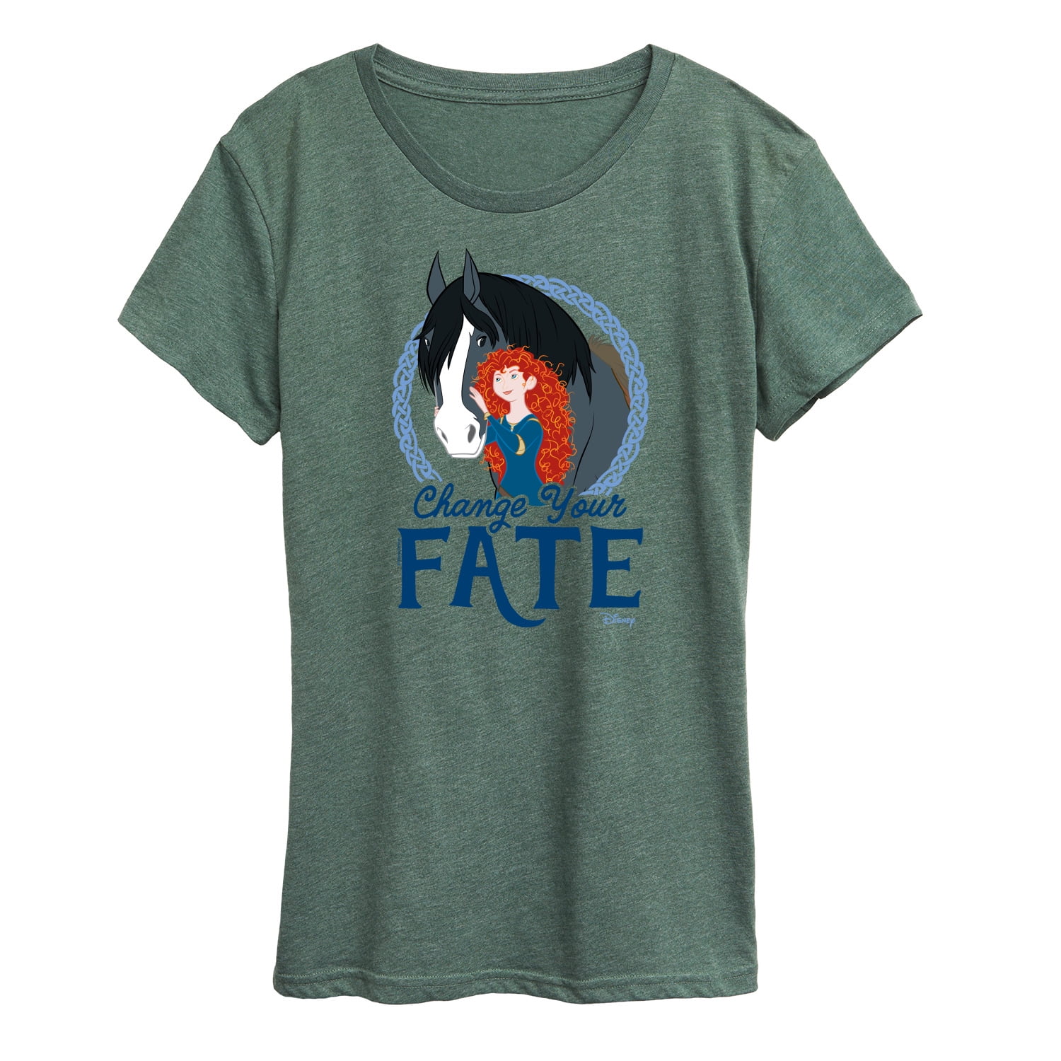Disney Brave - Merida & Angus Change Your Fate - Women's Short Sleeve ...