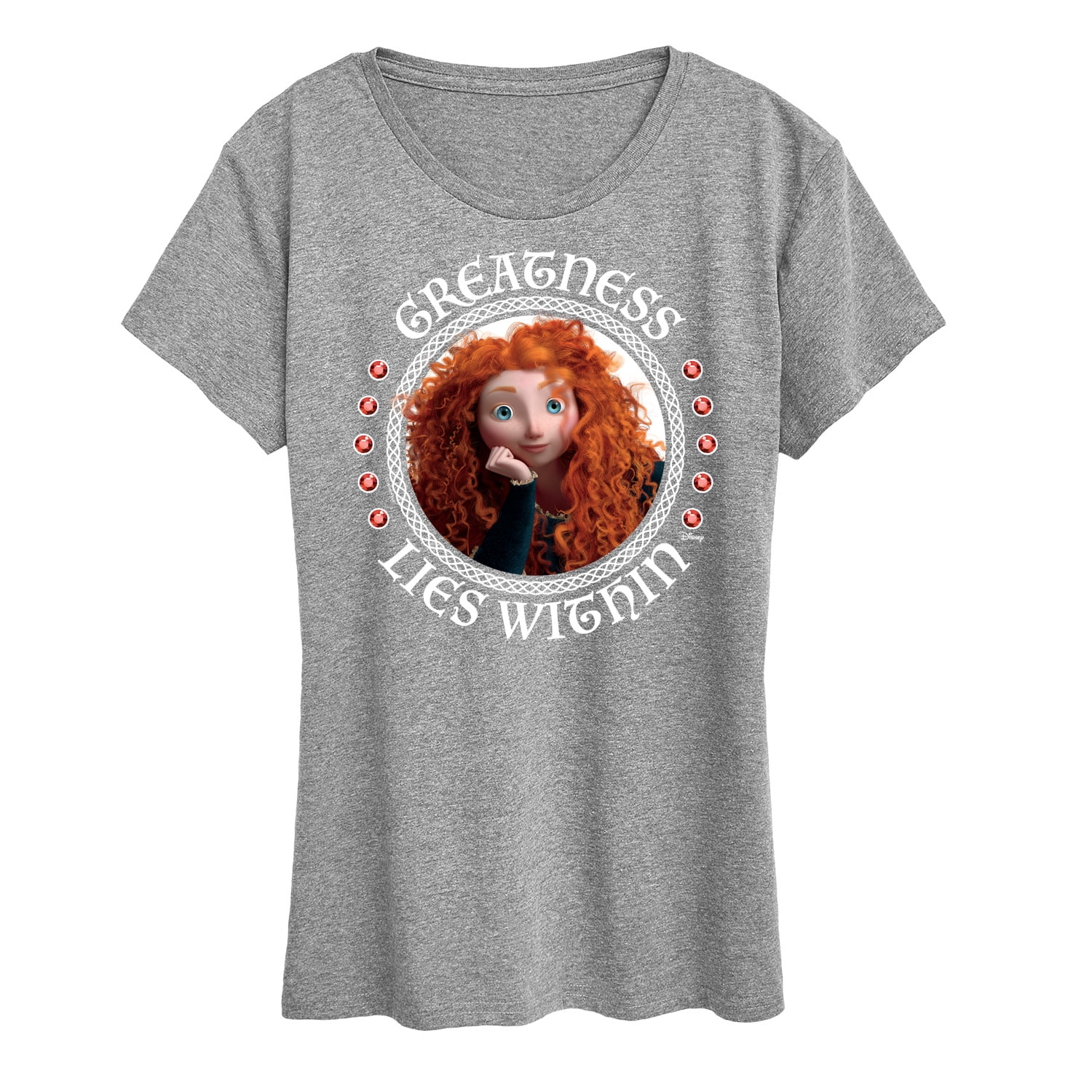 Disney Brave - Merida Greatness Lies Within - Women's Short Sleeve ...
