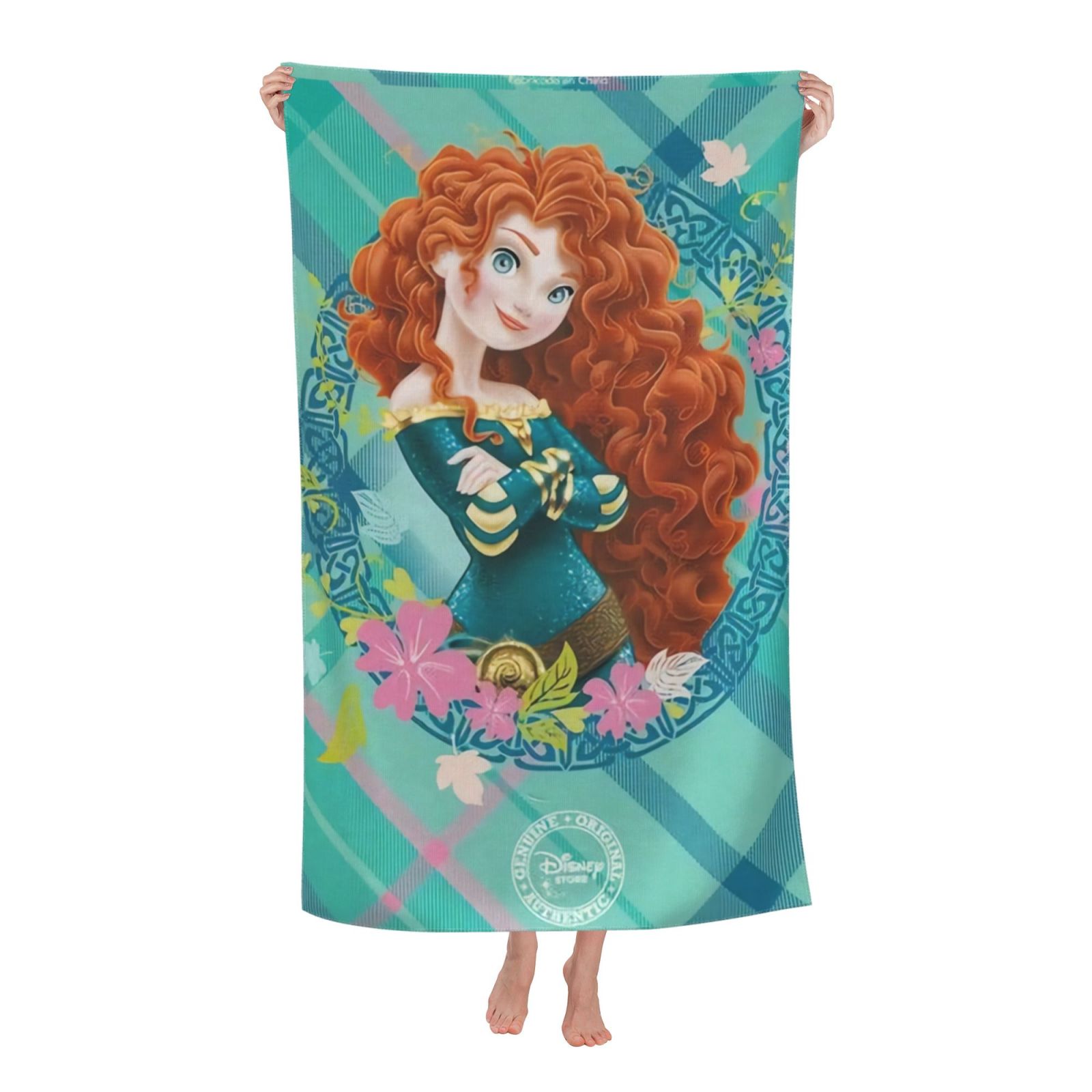 Disney-Brave Merida Grid Poster Beach Towel 32x52inch,Large Bath Towels ...