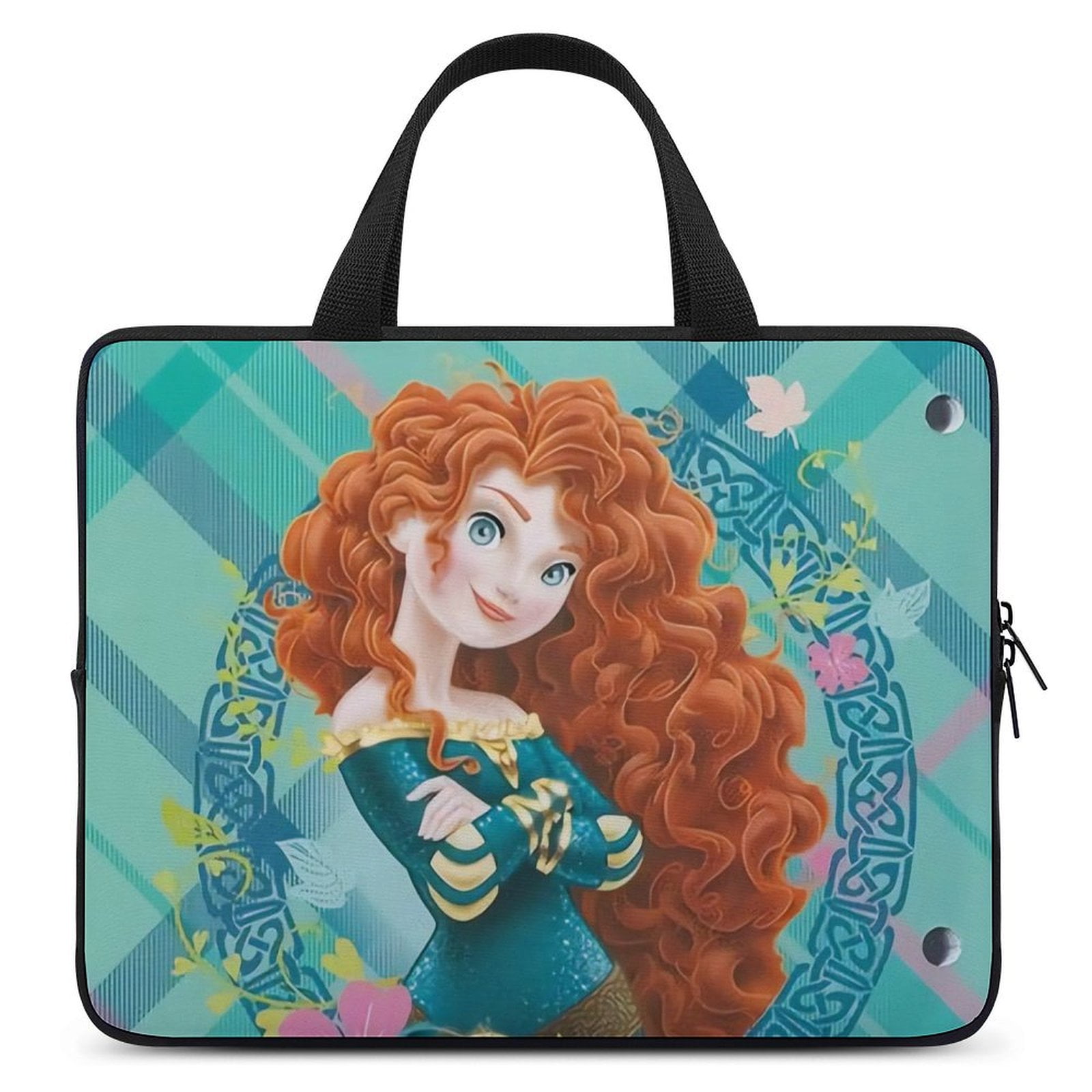 Disney-Brave Merida Grid Poster Laptop Bag for Women Men 17 Inch,Laptop ...