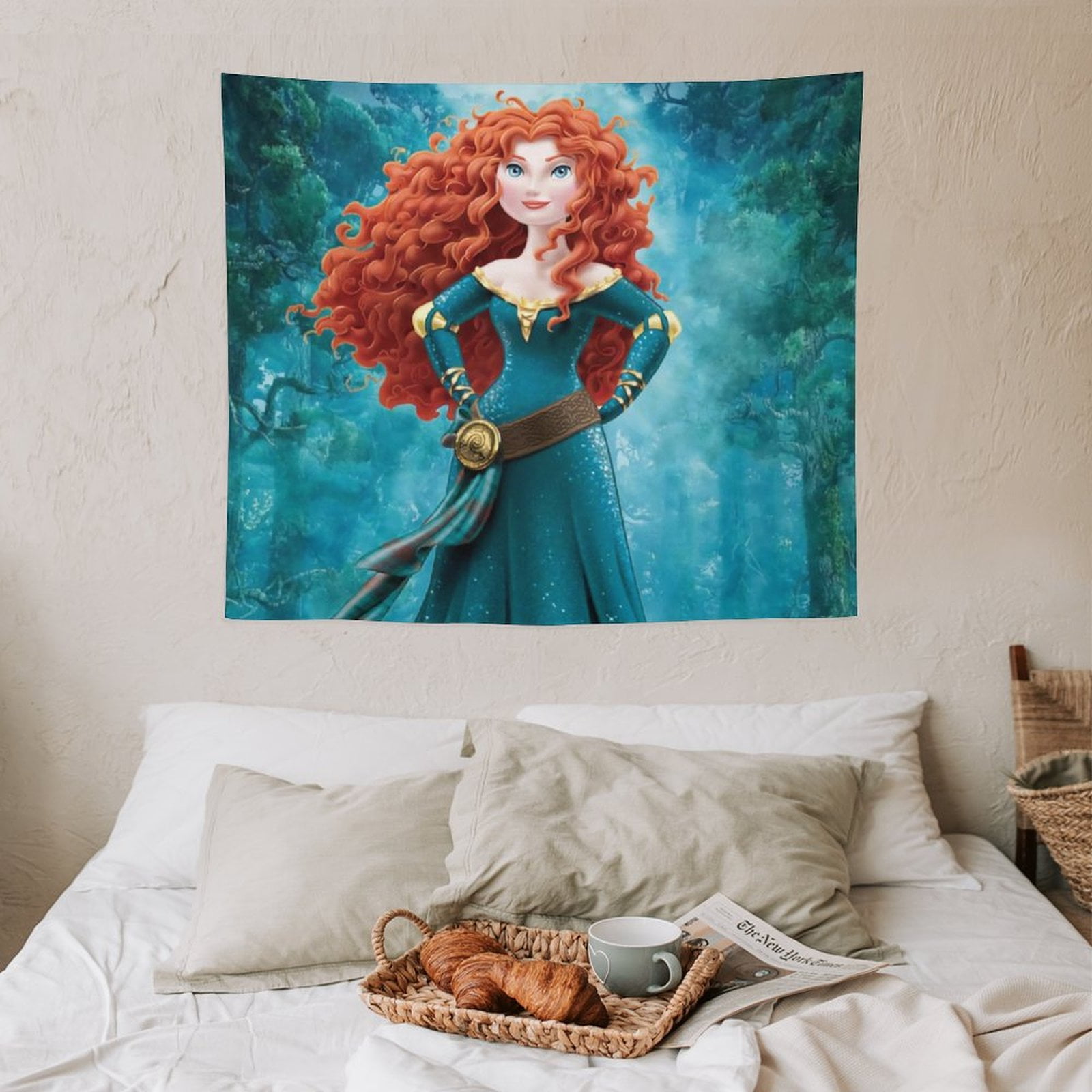 Brave Merida Party Poster Tapestry,Wall Tapestry,Tapestries Wall ...
