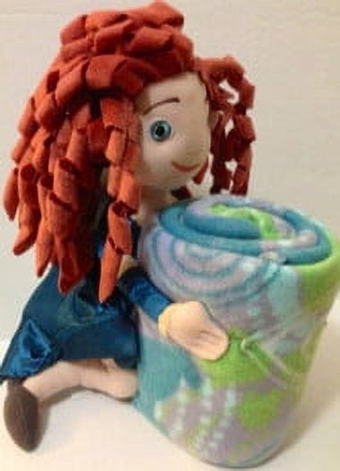 Disney Brave Merida Plush Pillow and Throw Blanket Set - Walmart.com