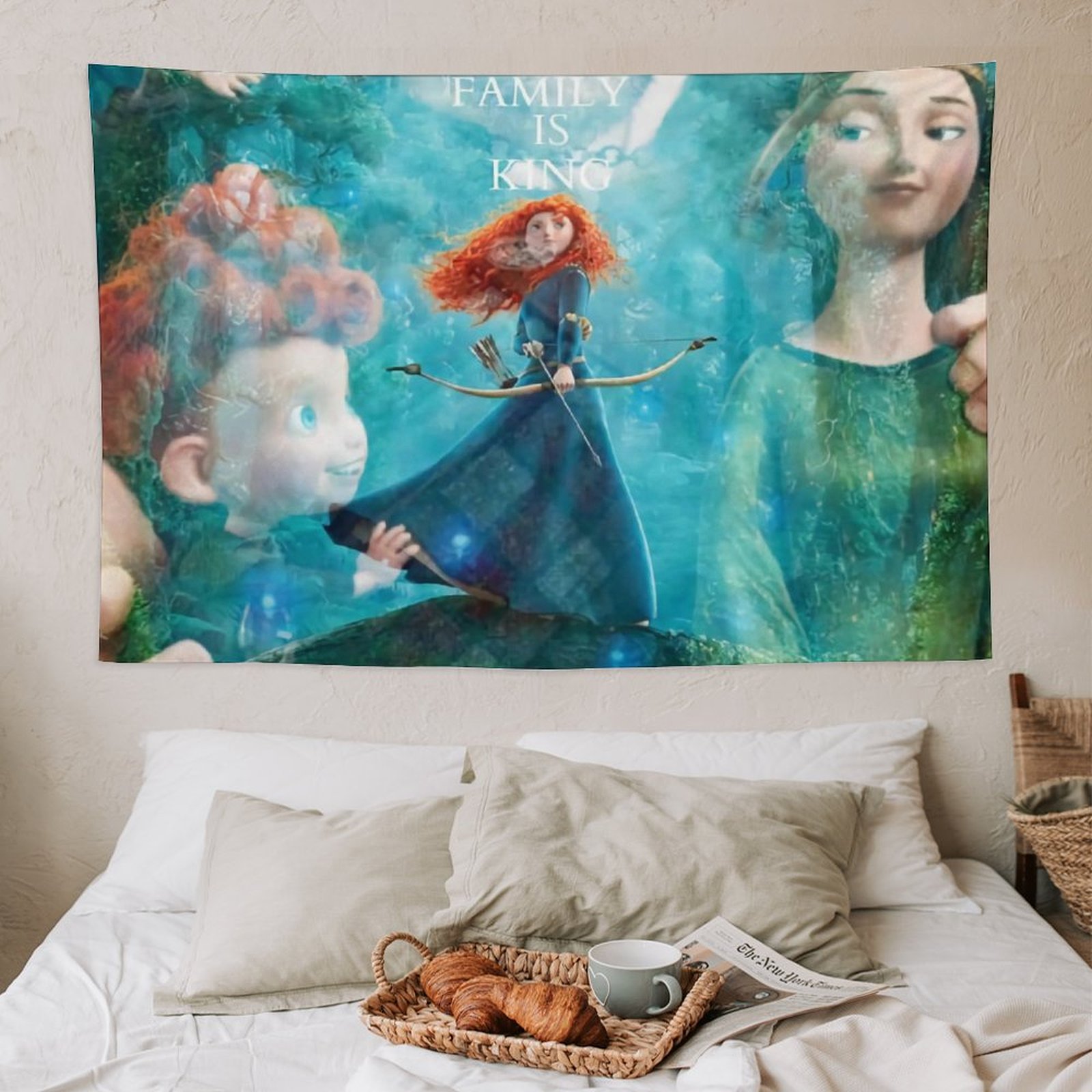 Brave Merida Poster Tapestry,Brave Merida Poster Tapestry Wall Hanging ...